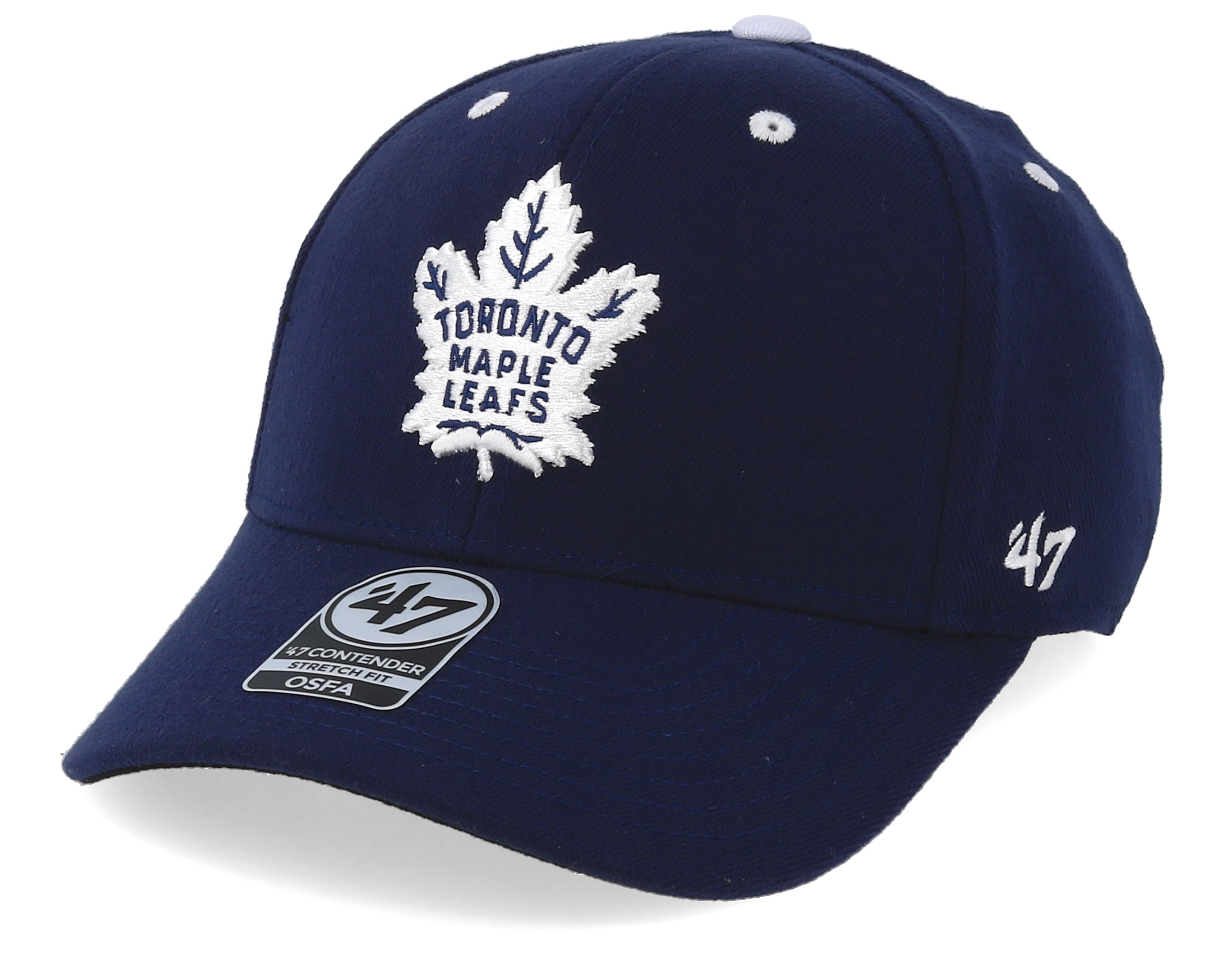 Toronto Maple Leafs Kickoff Wool 47 Contender Navy/White Flexfit - 47 ...