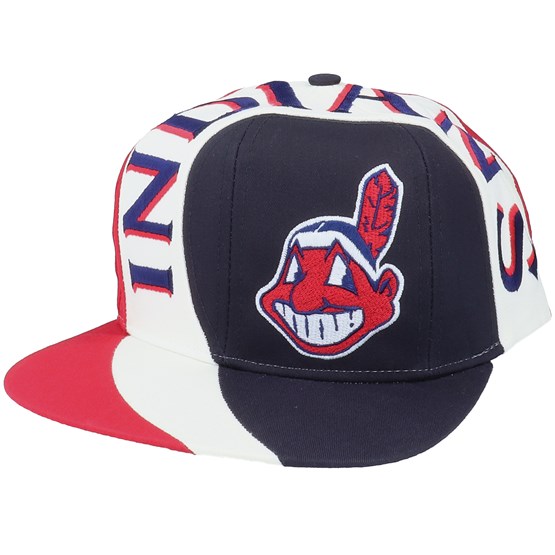 Cleveland Indians Allover MLB Vintage Black/Red Snapback - Twins ...