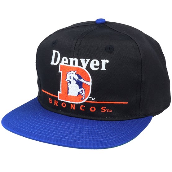 Denver Broncos Classic NFL Vintage Black/Blue Snapback - Twins ...