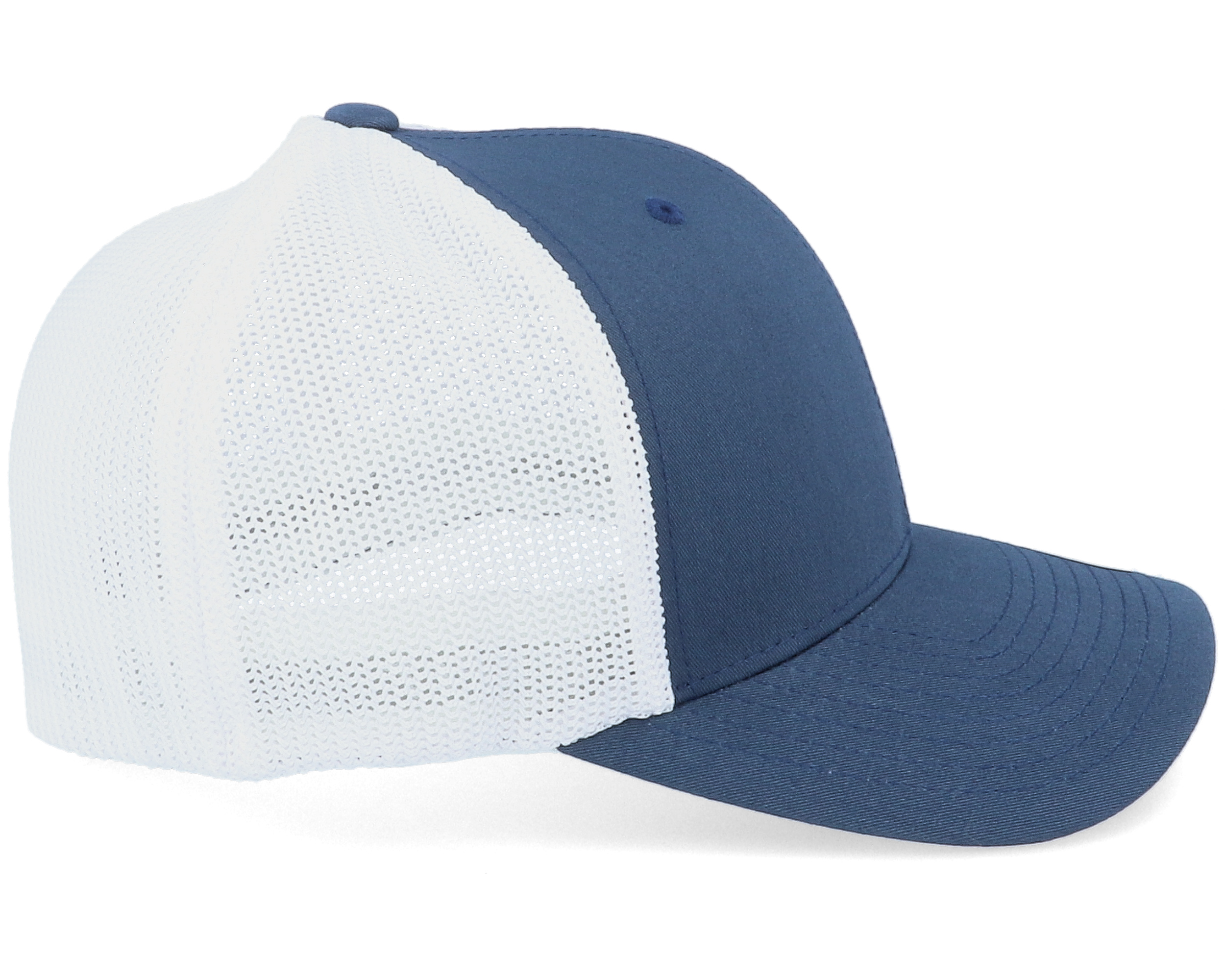 Trucker Mesh 2-Tone Navy/White Flexfit - Flexfit caps - Hatstoreworld.com