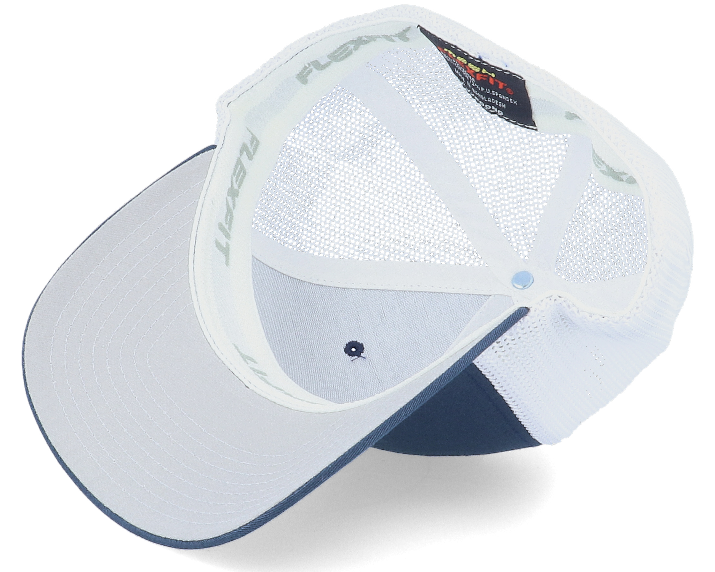 Trucker Mesh 2-Tone Navy/White Flexfit - Flexfit caps - Hatstoreworld.com