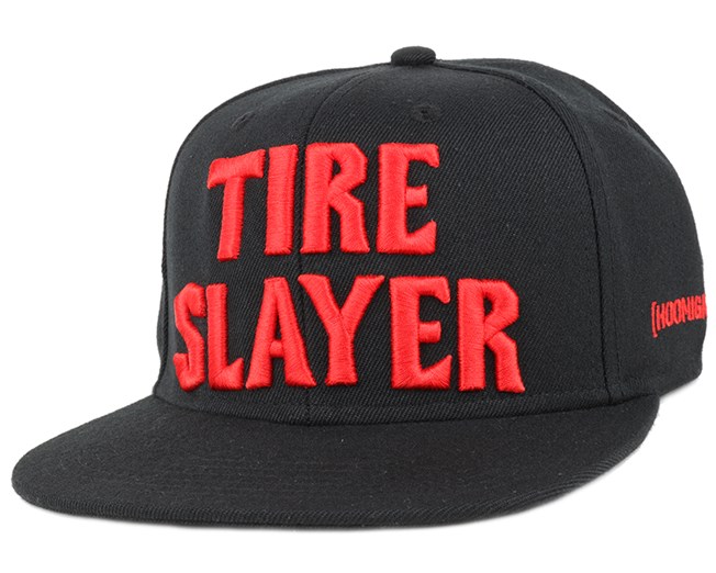 Tire Slayer Black Snapback - Hoonligan caps - Hatstoreworld.com