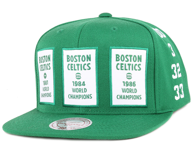 Boston Celtics The 80's NBA Champions Snapback - Mitchell & Ness caps ...
