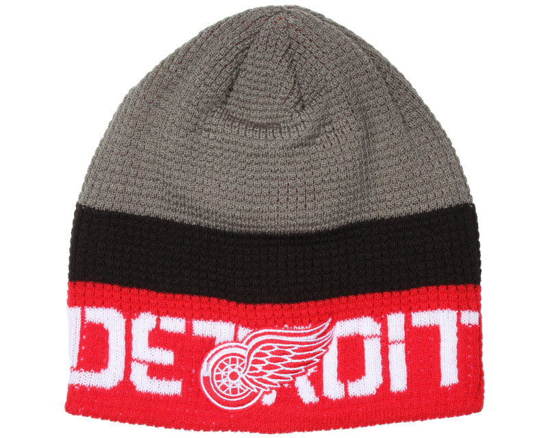 Detroit Red Wings Team Knit Beanie - Reebok beanies - Hatstoreworld.com