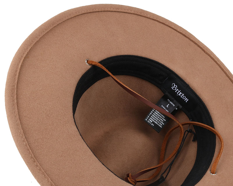 Field Hat Khaki Fedora - Brixton hats - Hatstoreworld.com