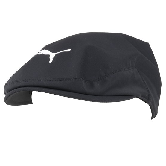 Tour Driver Black Flat Cap - Puma Cobra caps - Hatstoreworld.com