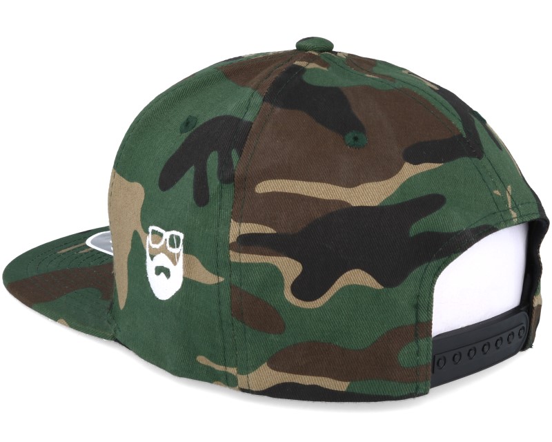 Shaving Camo Snapback - Bearded Man caps - Hatstoreworld.com