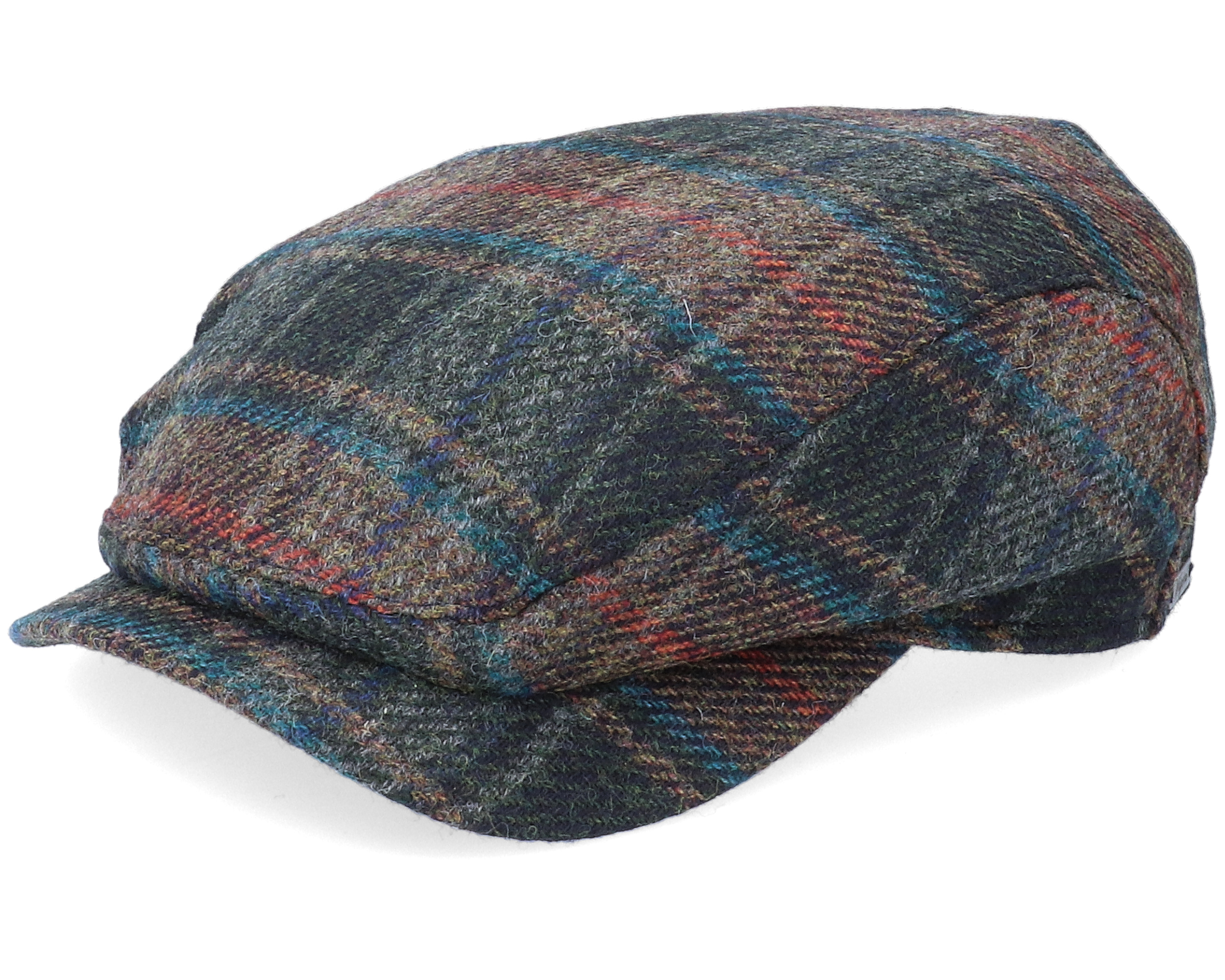 Ivy Contemporary Bottle Green Flat Cap - Wigéns caps - Hatstoreworld.com