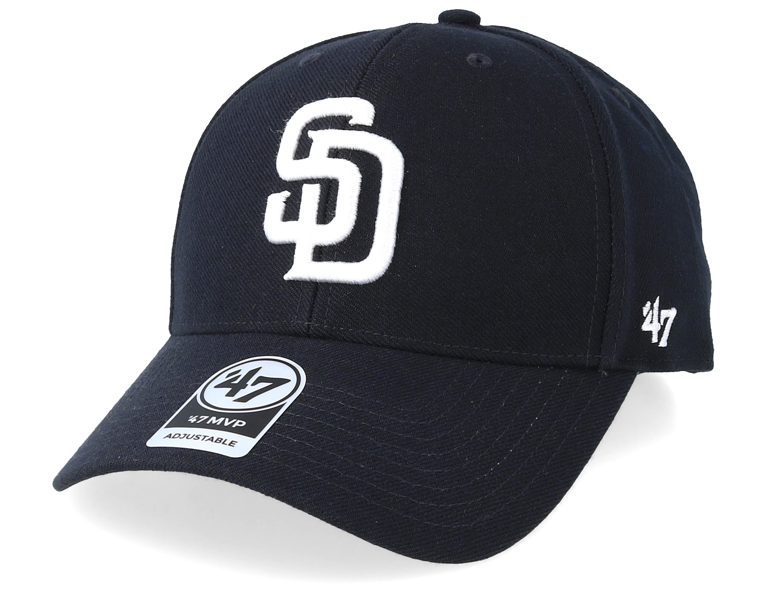 San Diego Padres MVP Navy Adjustable - 47 Brand caps - Hatstoreworld.com