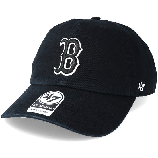 Boston Red Sox Clean Up 2 Black Adjustable - 47 Brand caps | Hatstore.co.uk