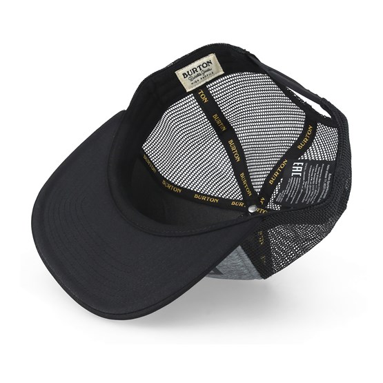 Mb I-80 True Black Trucker - Burton caps - Hatstoreworld.com