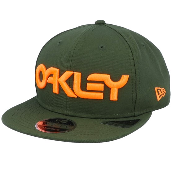 Neon 9Fifty New Dark Brush/Orange Snapback - Oakley caps ...