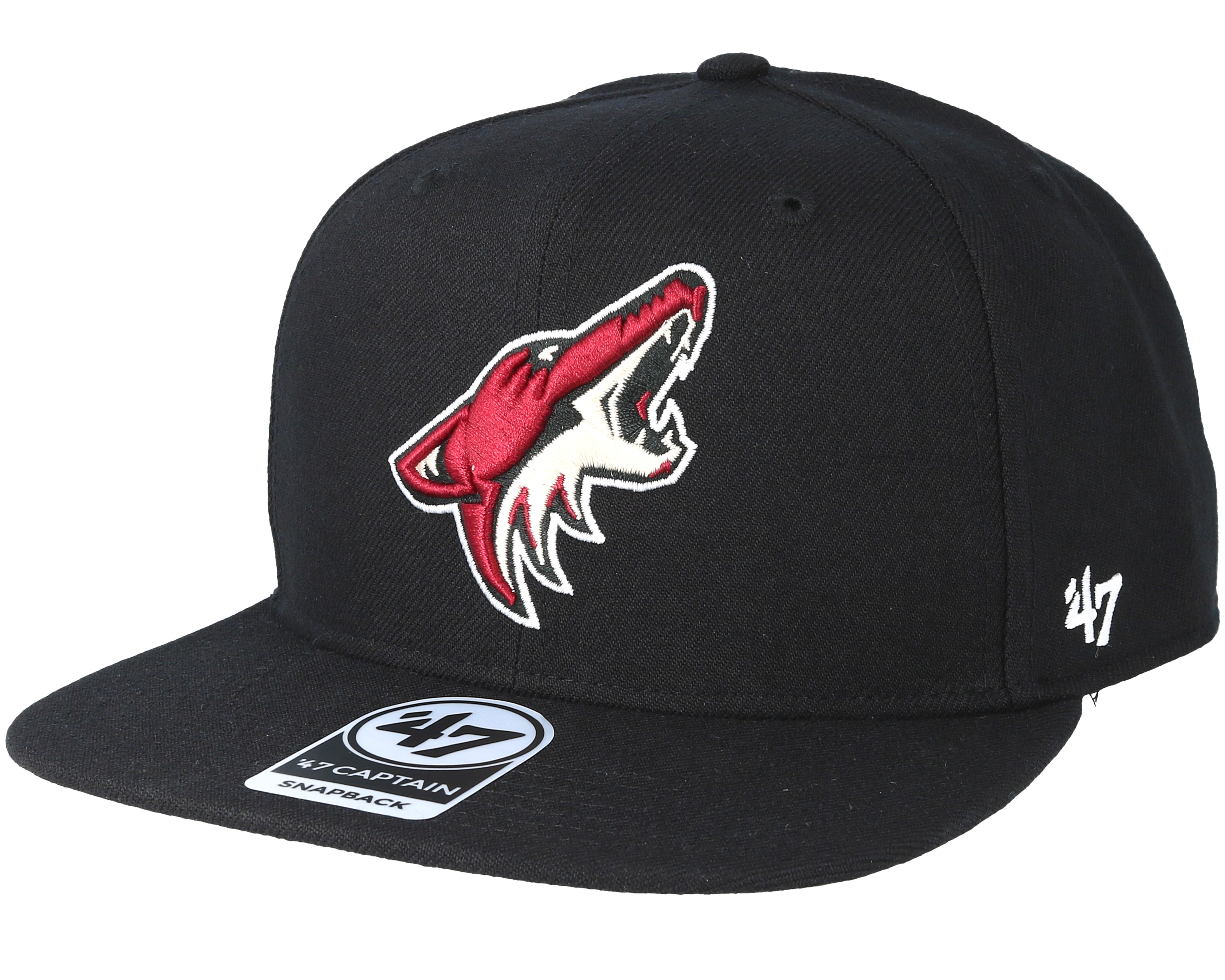 Arizona Coyotes Sure Shot Black Snapback - 47 Brand caps ...