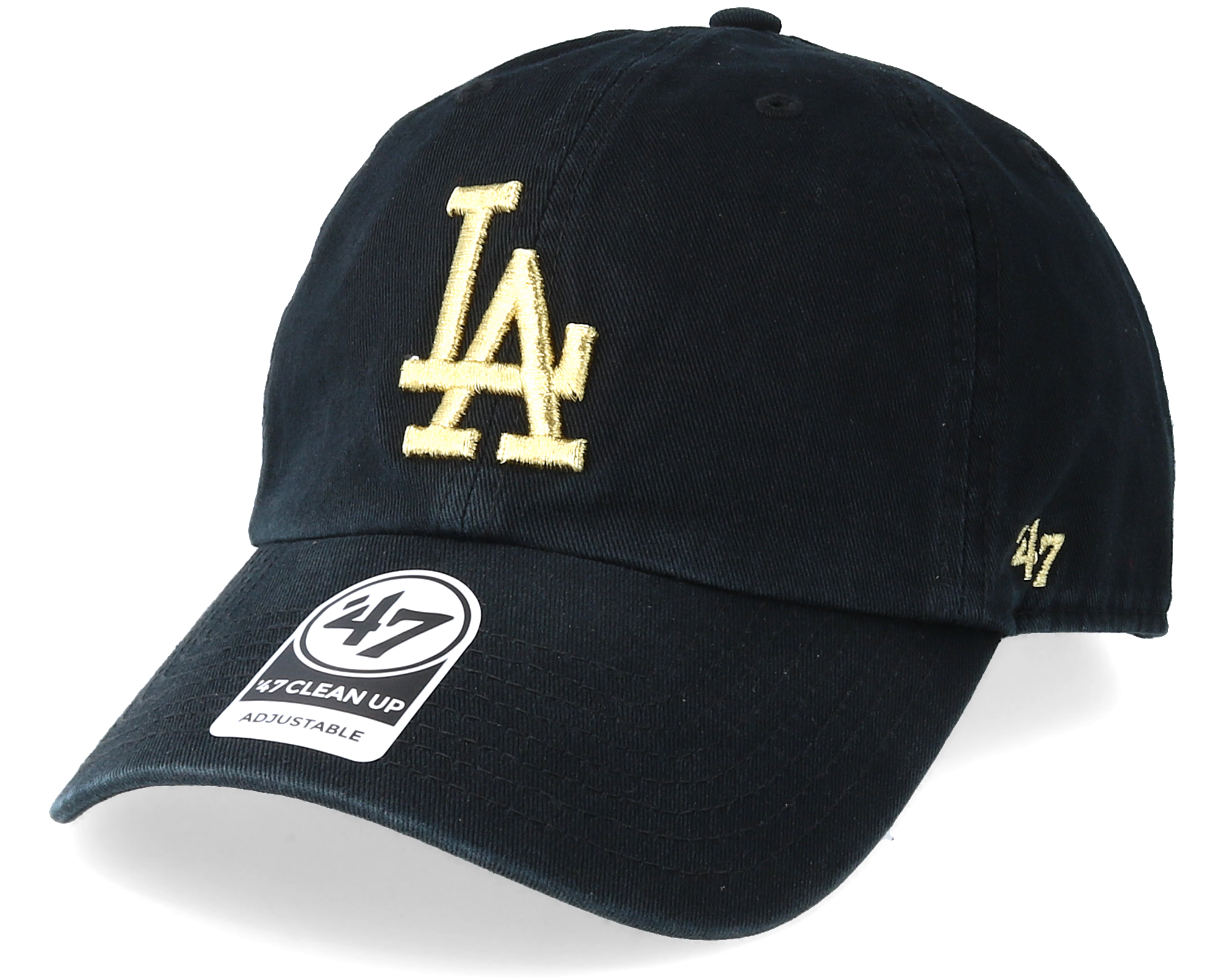 Los Angeles Dodgers Metallic Black/Gold Adjustable - 47 Brand caps ...