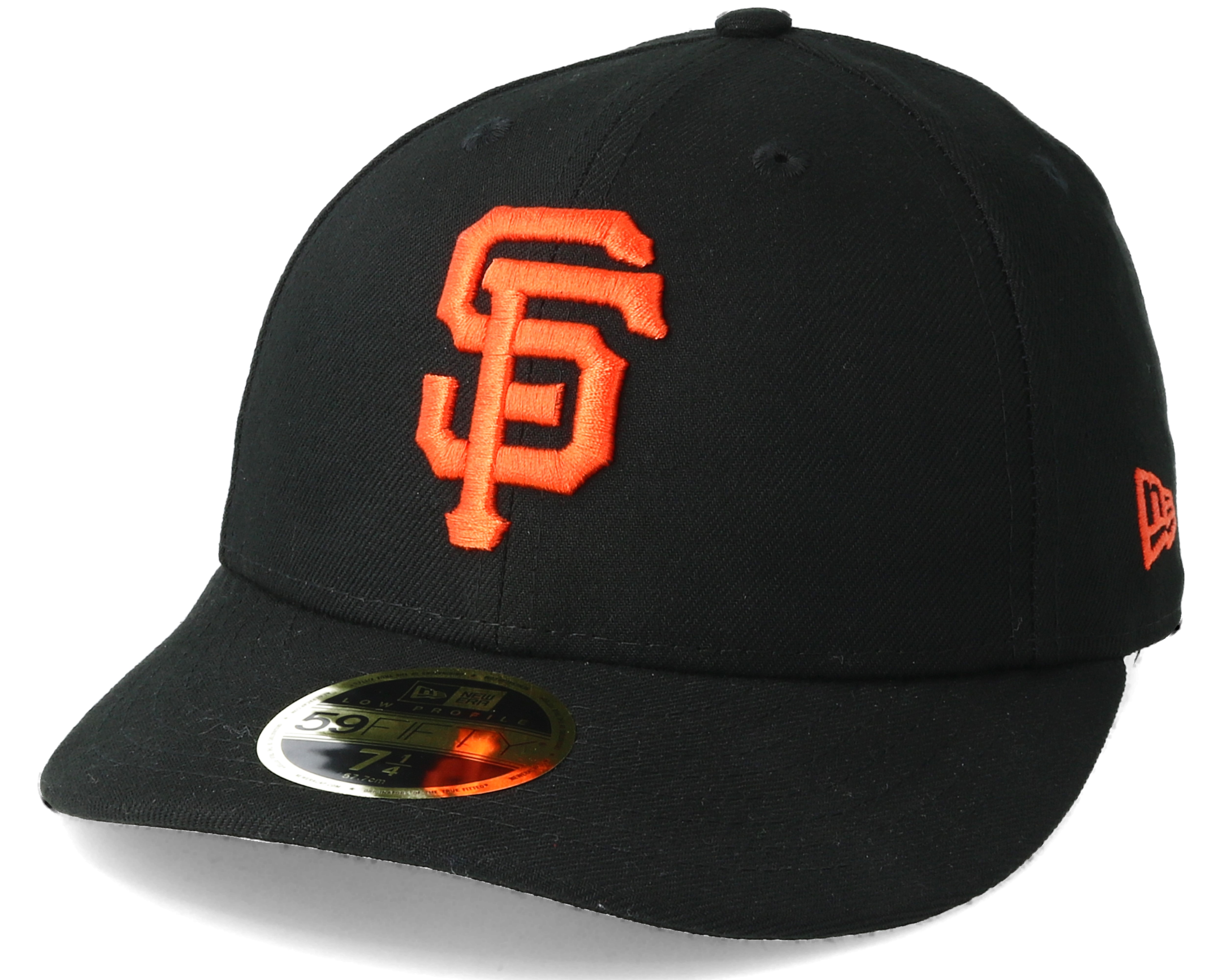 San Francisco Giants Poly Low Profile 59Fifty Black Fitted - New Era ...