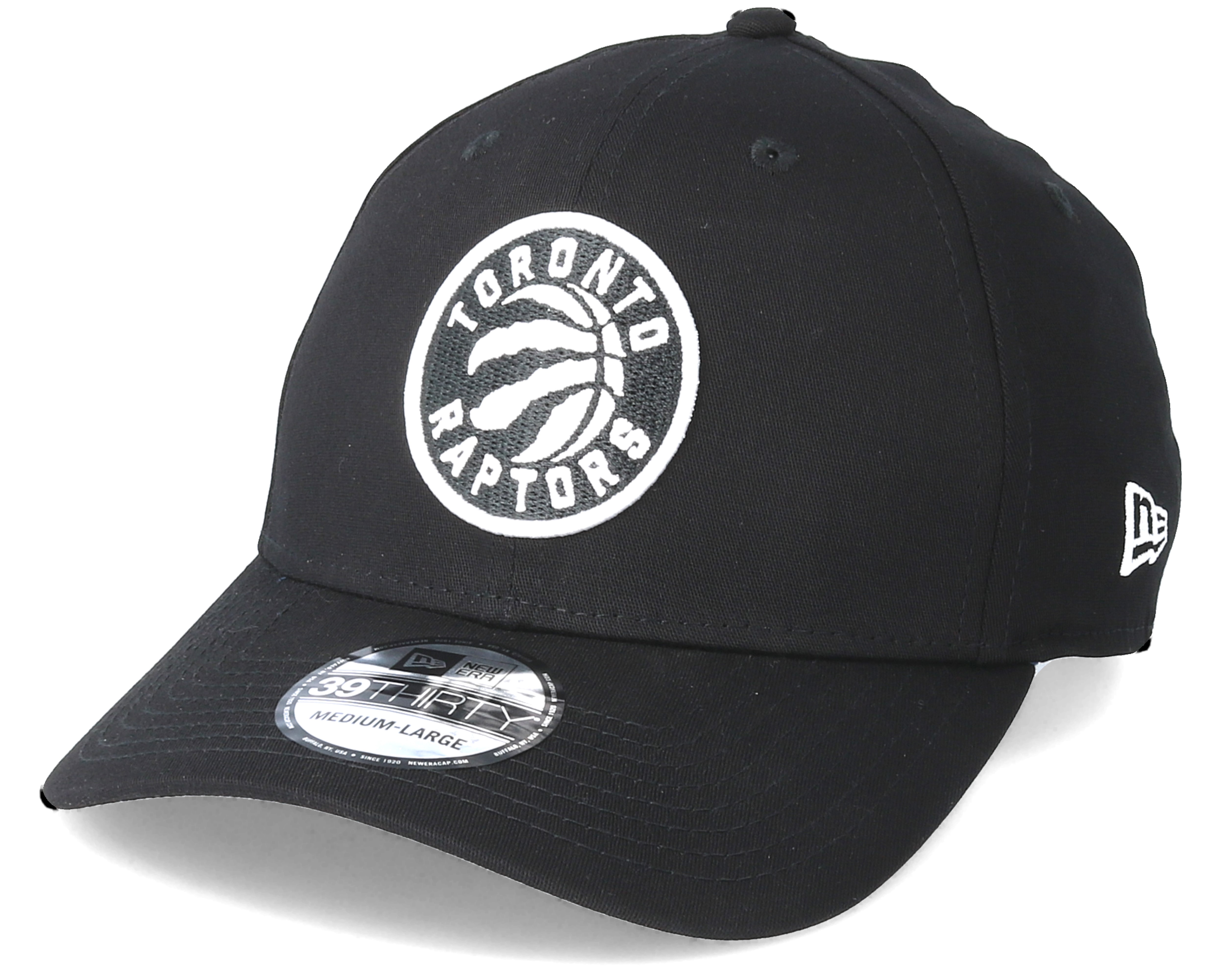 Toronto Raptors Monochrome 3930 Black Flexfit - New Era caps ...