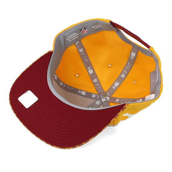 Washington Redskins Sideline 9Fifty Yellow Snapback - New Era caps ...