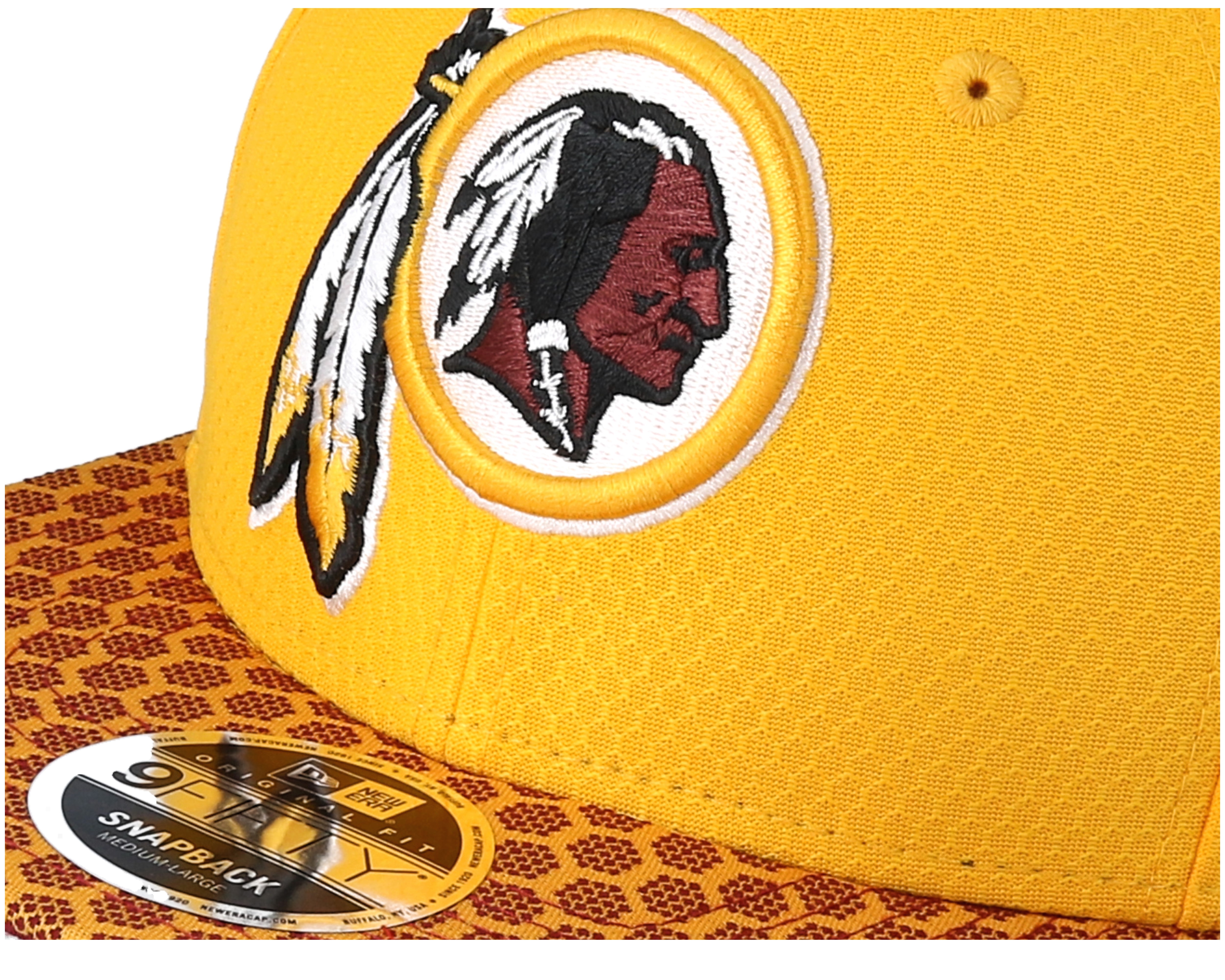 Washington Redskins Sideline 9Fifty Yellow Snapback - New Era caps ...