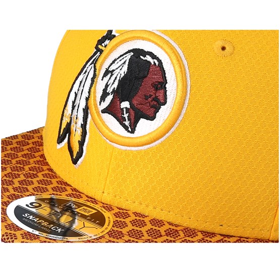 Washington Redskins Sideline 9Fifty Yellow Snapback - New Era caps ...