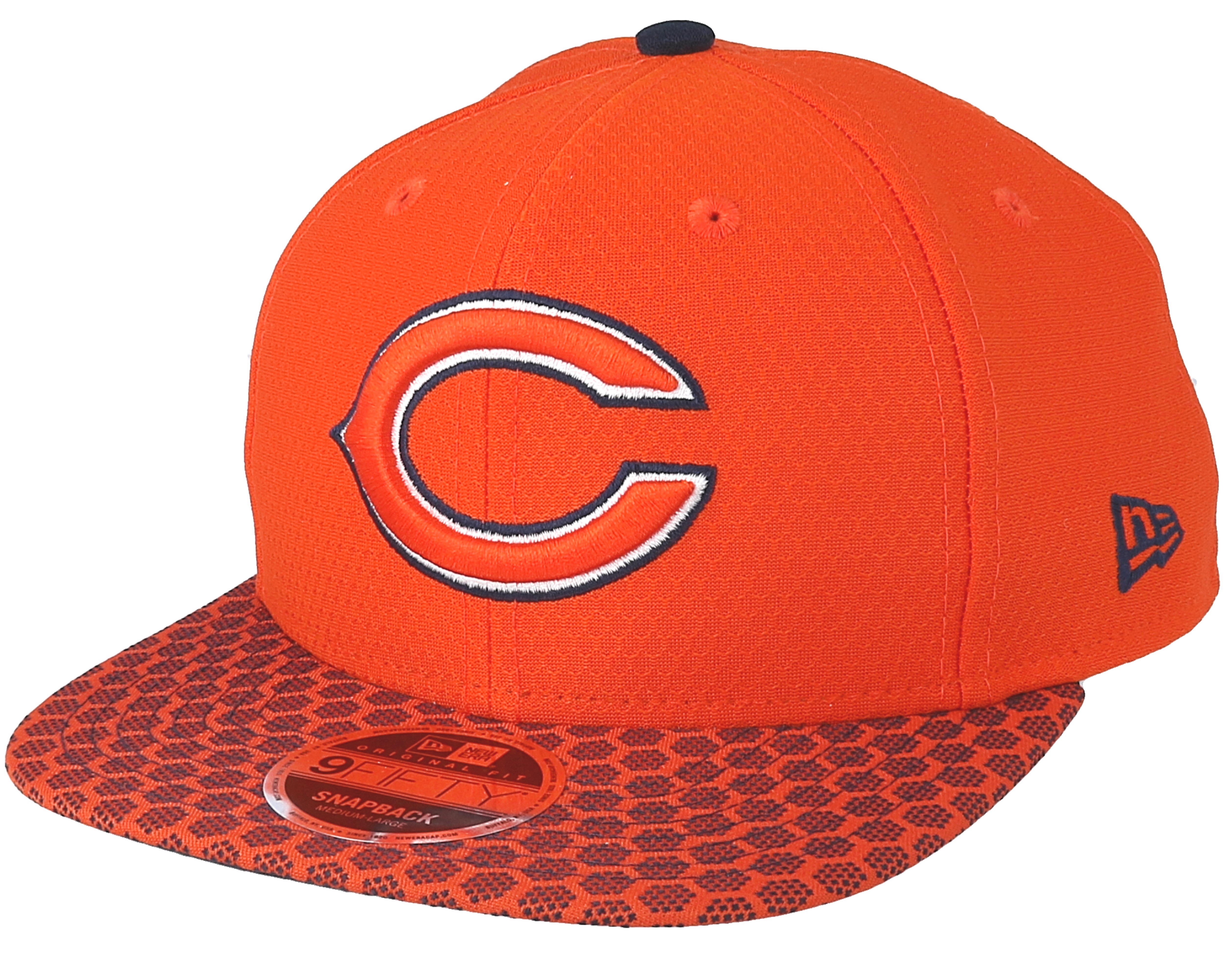 Chicago Bears Sideline 9Fifty Orange Snapback - New Era caps ...