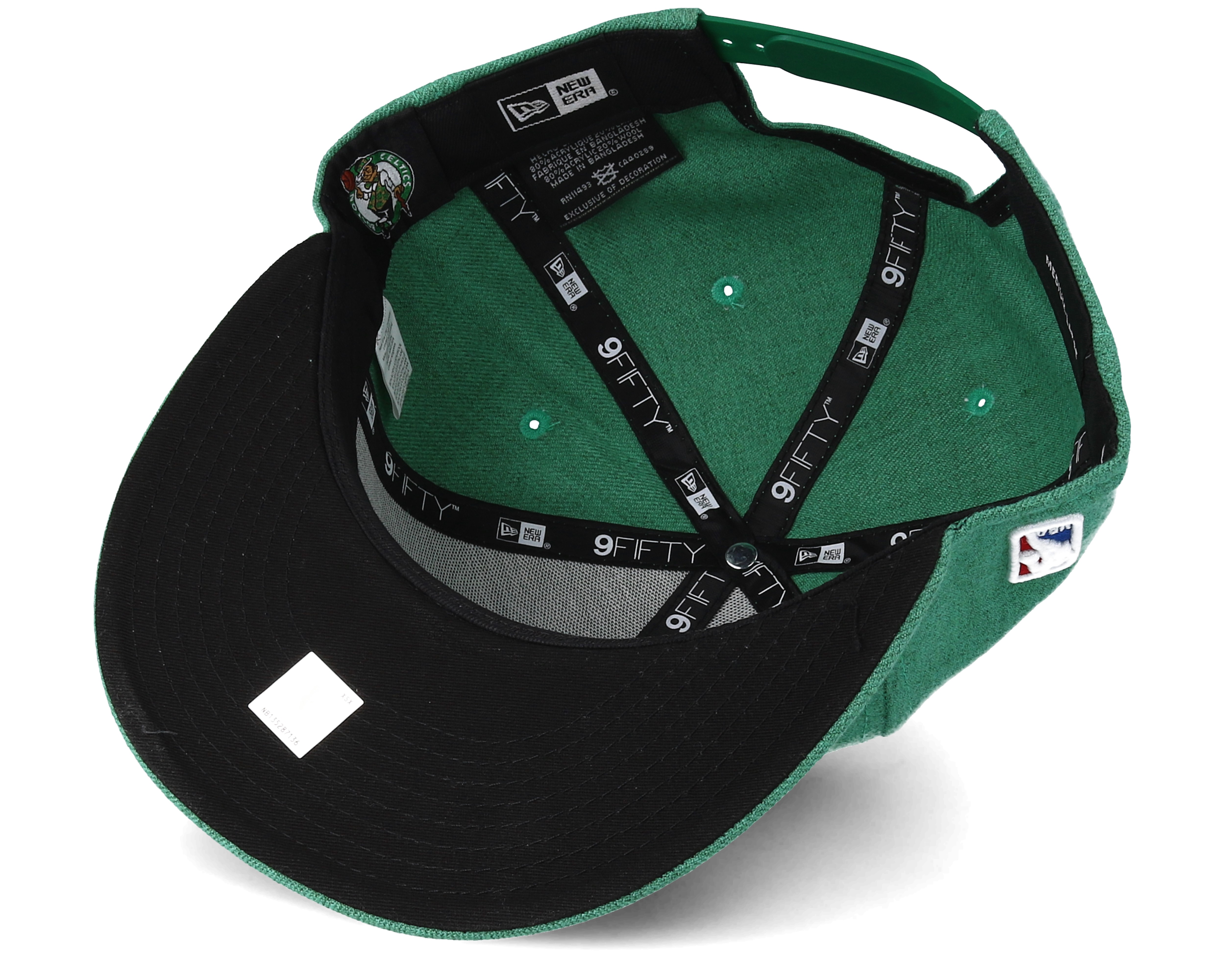 Boston Celtics 9Fifty Team Heather Green Snapback - New Era caps ...