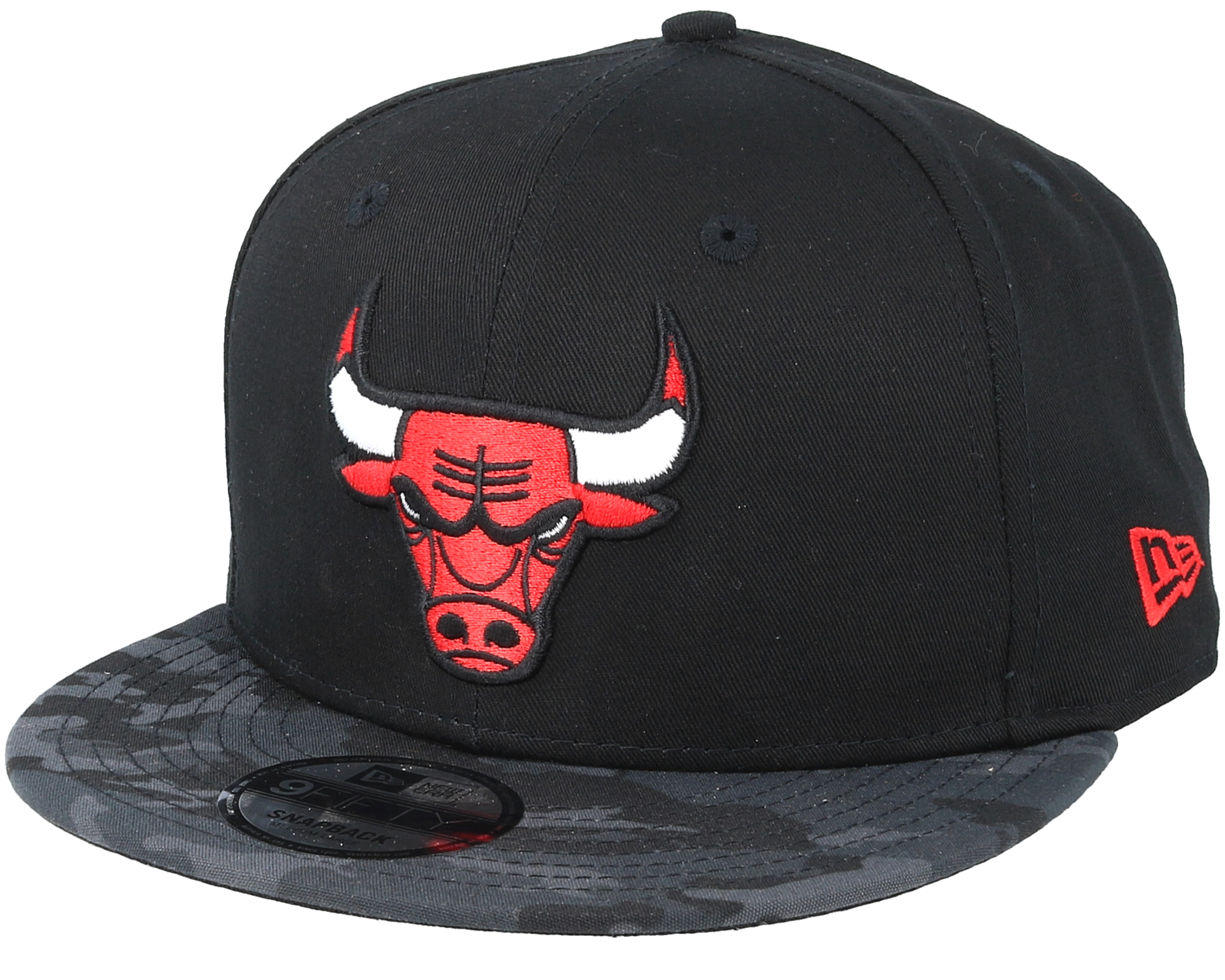 Chicago Bulls Team 9Fifty Black/Camo Snapback - New Era caps ...