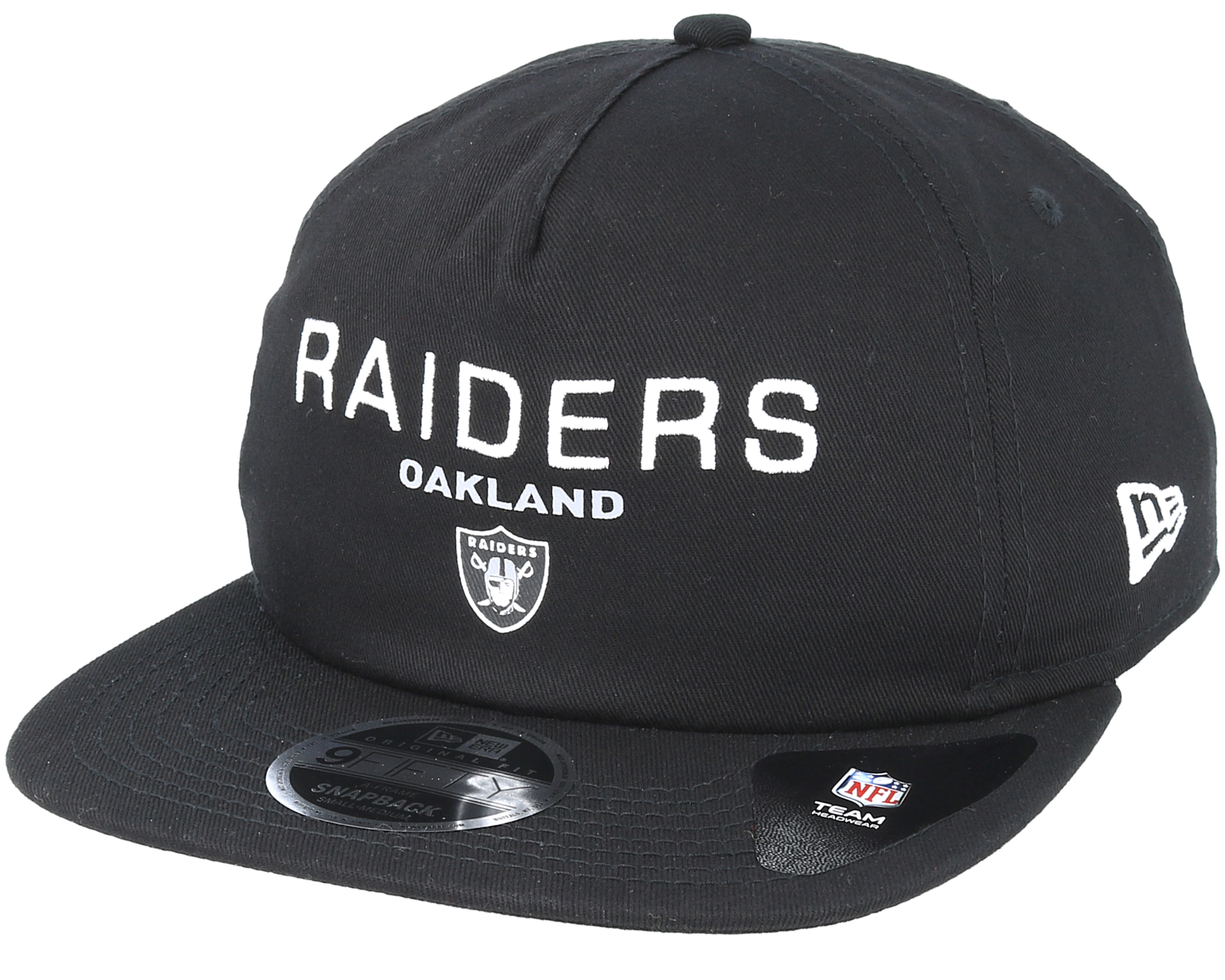 Oakland Raiders Statement 9Fifty Black Snapback - New Era caps ...