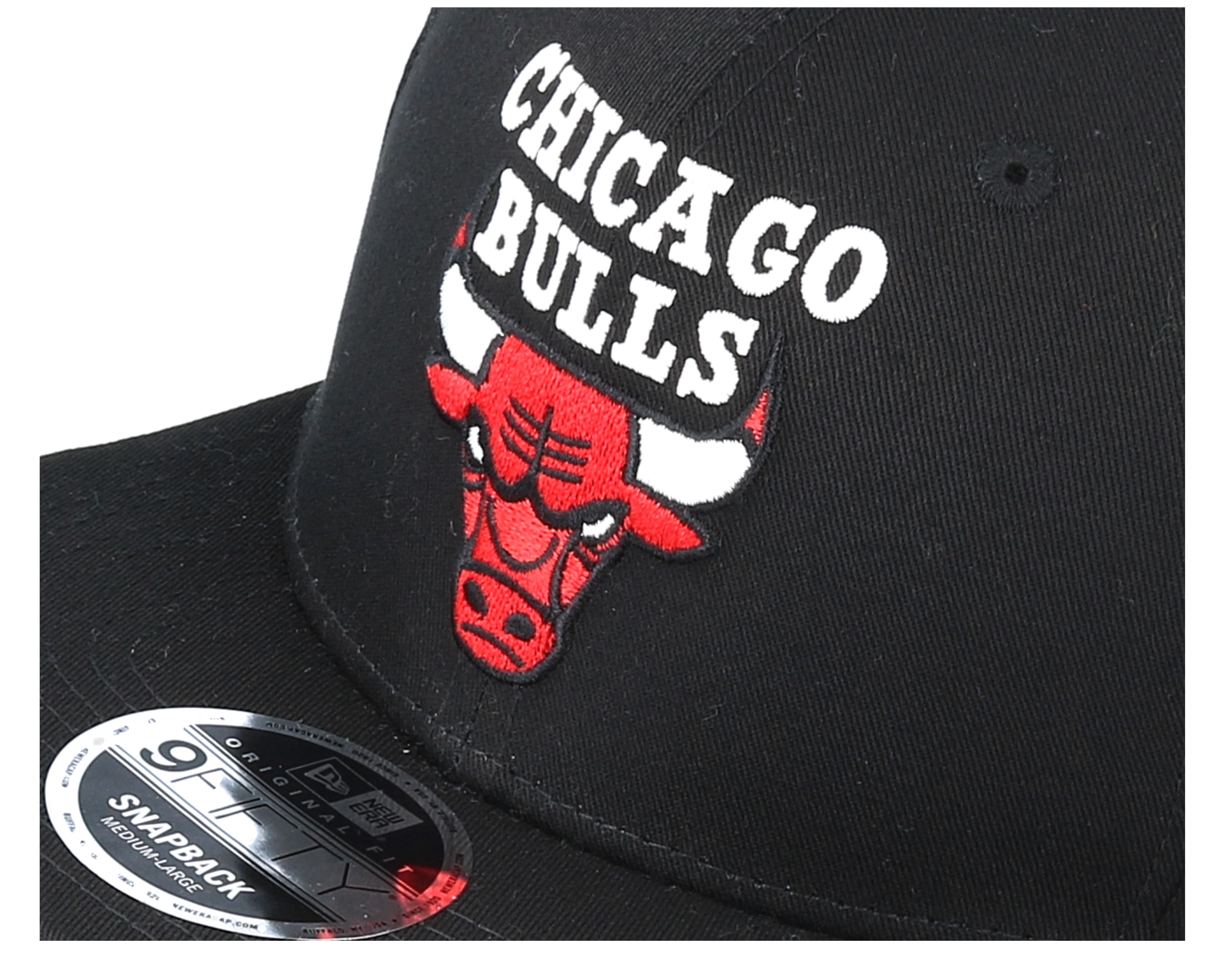 Chicago Bulls Classic 9Fifty Black Snapback - New Era caps ...
