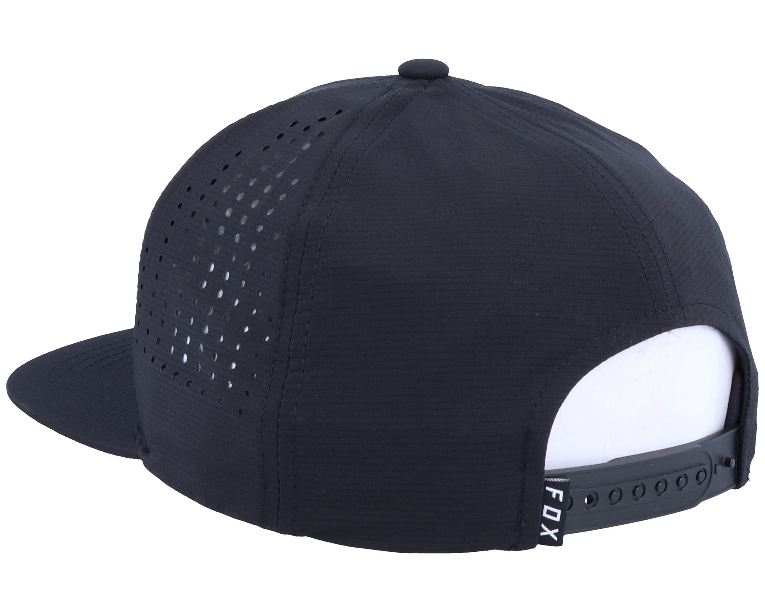 Shielded Black Snapback - Fox caps - Hatstoreworld.com