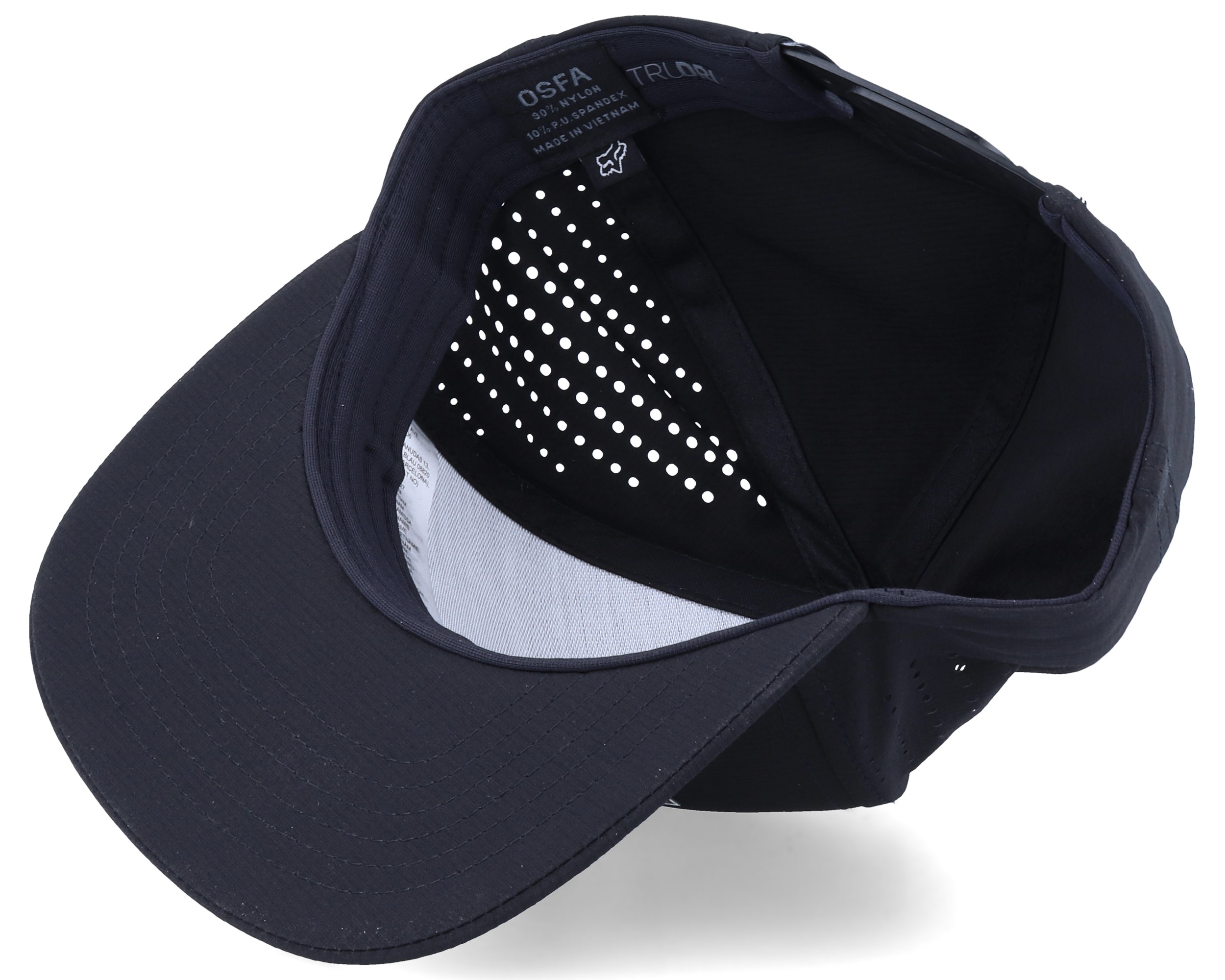 Shielded Black Snapback - Fox caps - Hatstoreworld.com