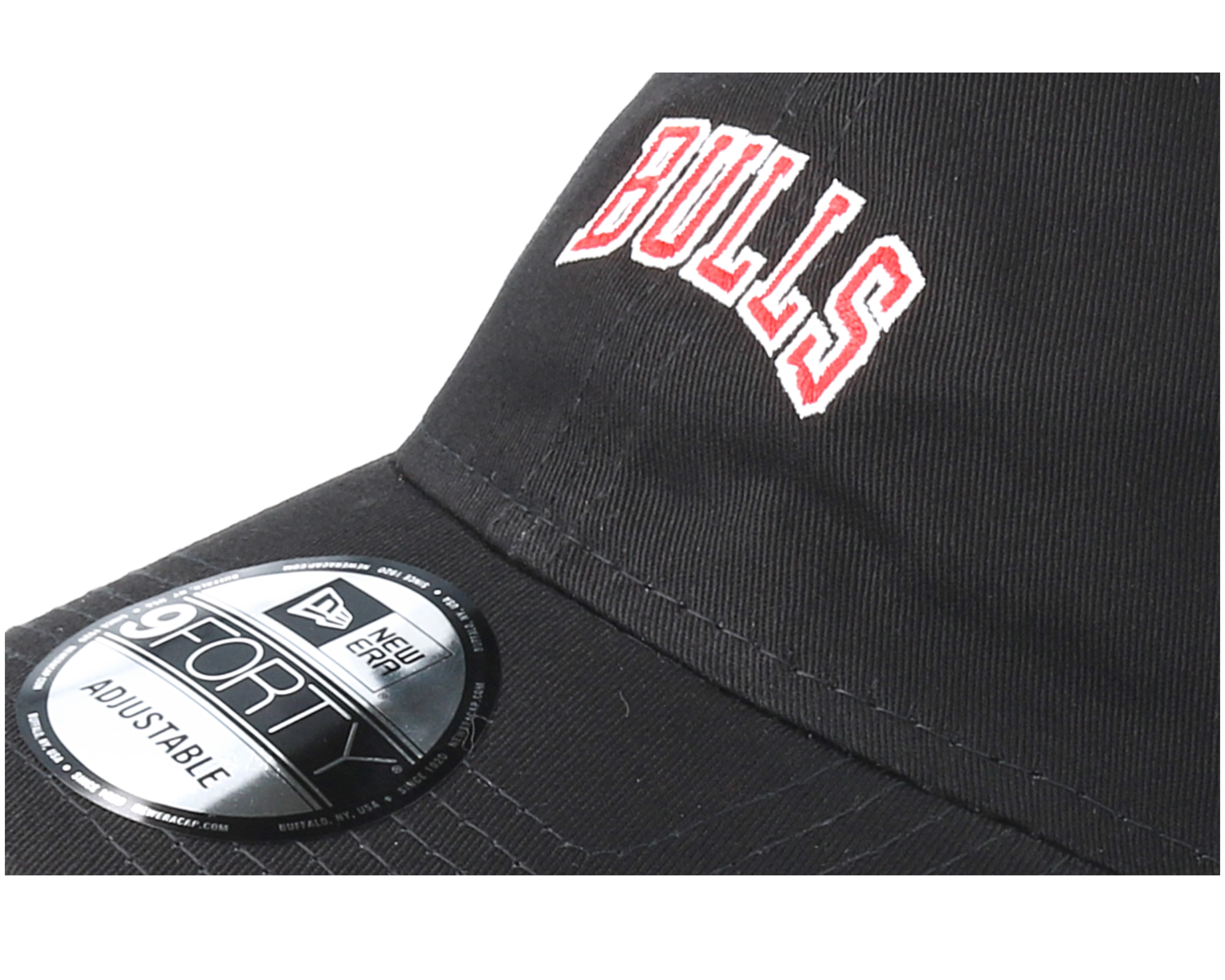 Chicago Bulls Wordmark 9Forty Black Adjustable - New Era caps ...