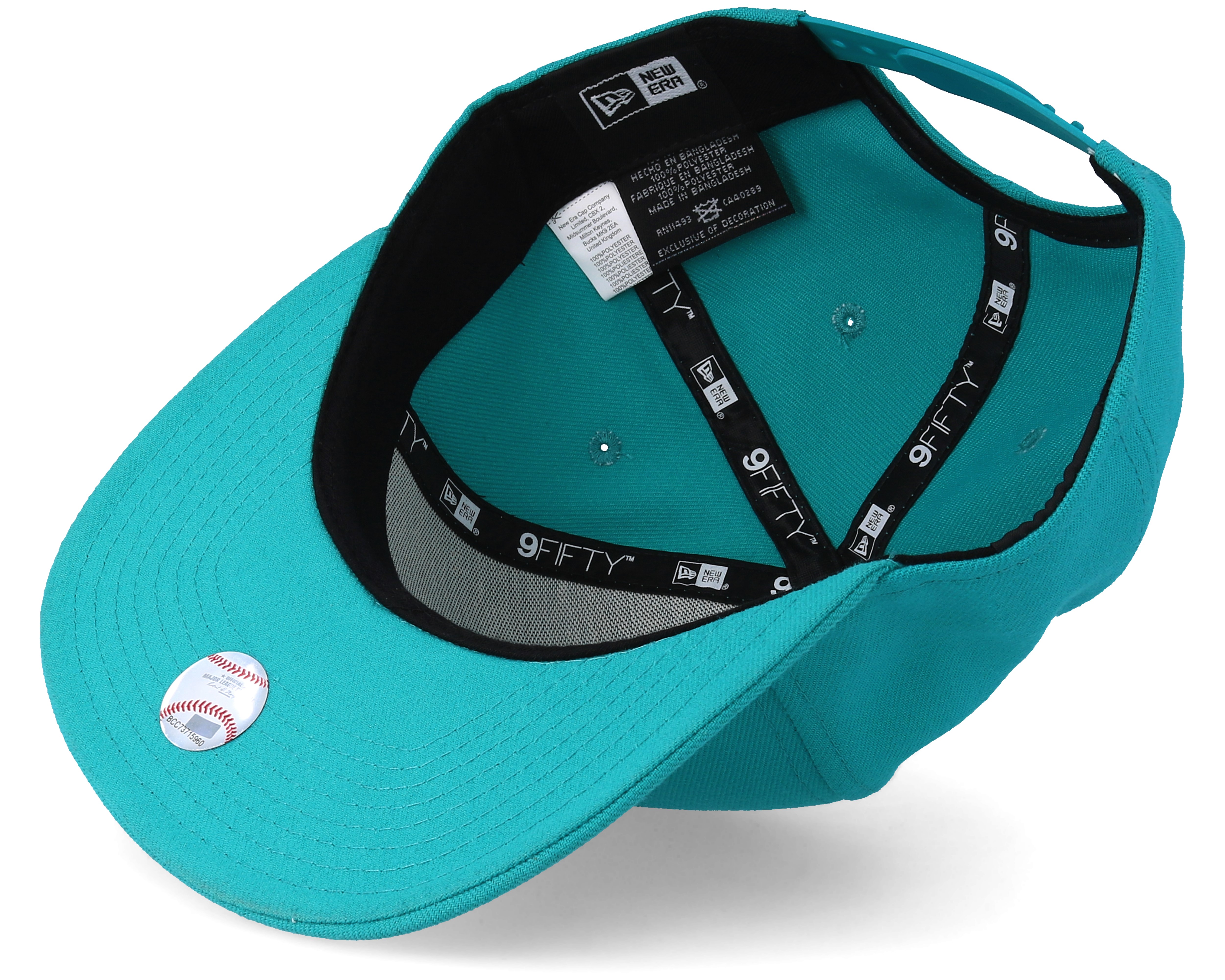 Florida Marlins Coast 2 Coast 9Fifty Teal Snapback - New Era caps ...