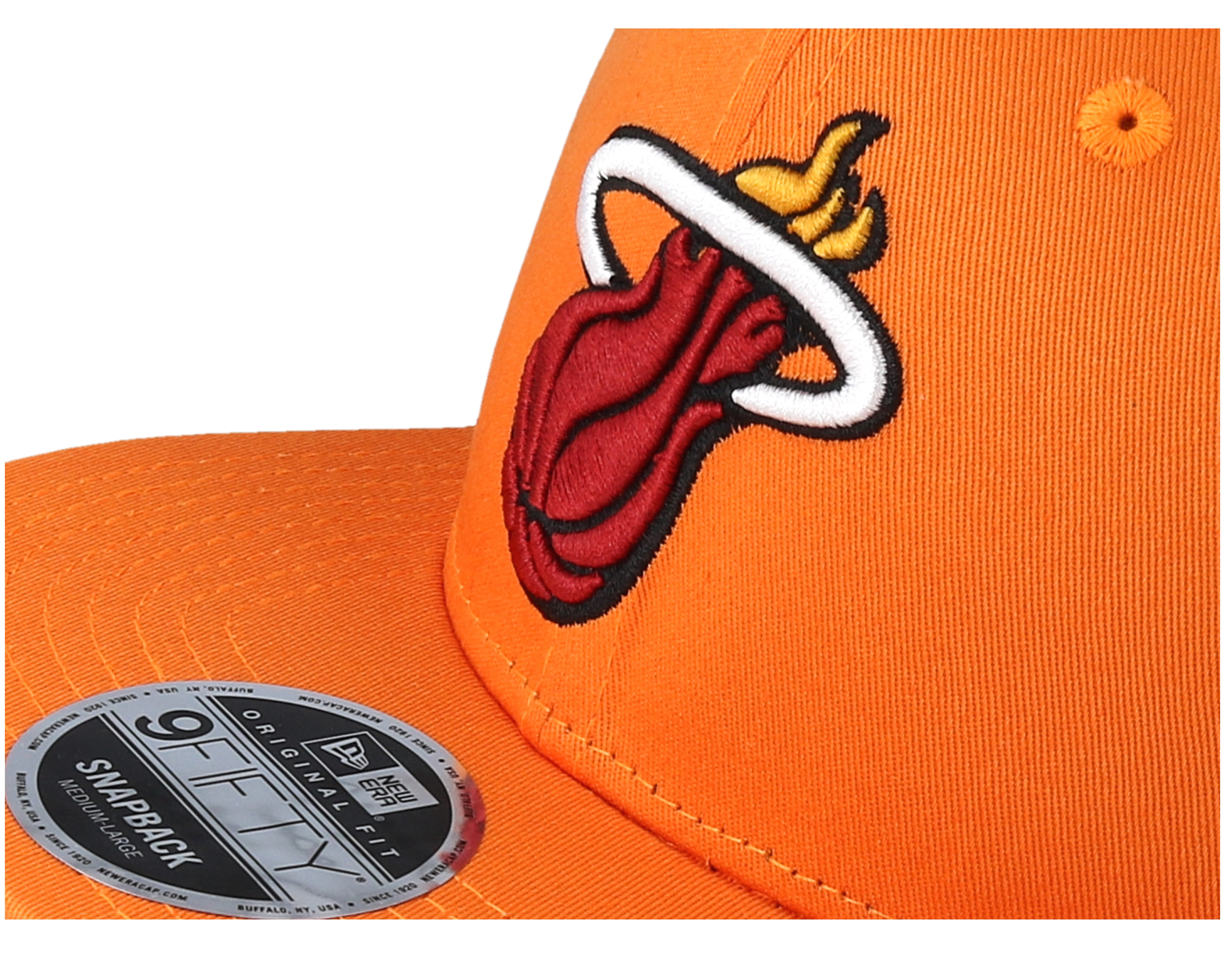 Miami Heat Coastal Heat 9Fifty Orange Snapback - New Era caps ...