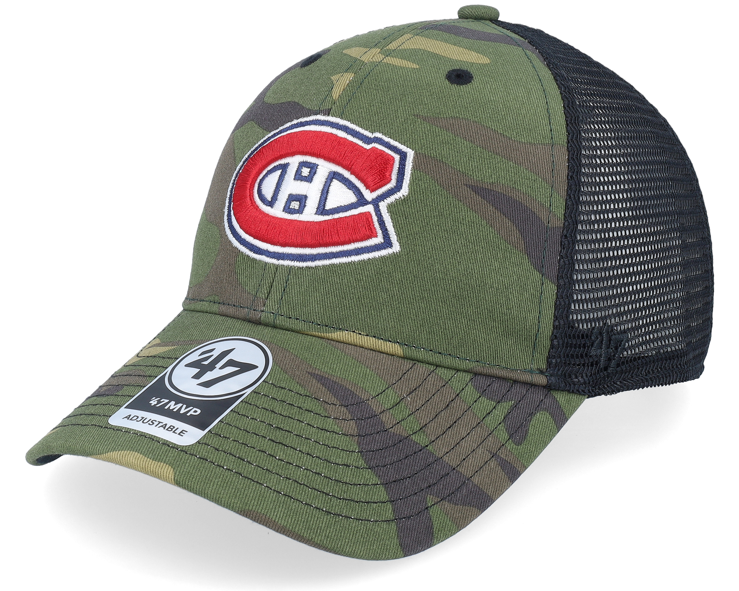 Montreal Canadiens 47 Mvp Camo/Black Trucker - 47 Brand caps ...