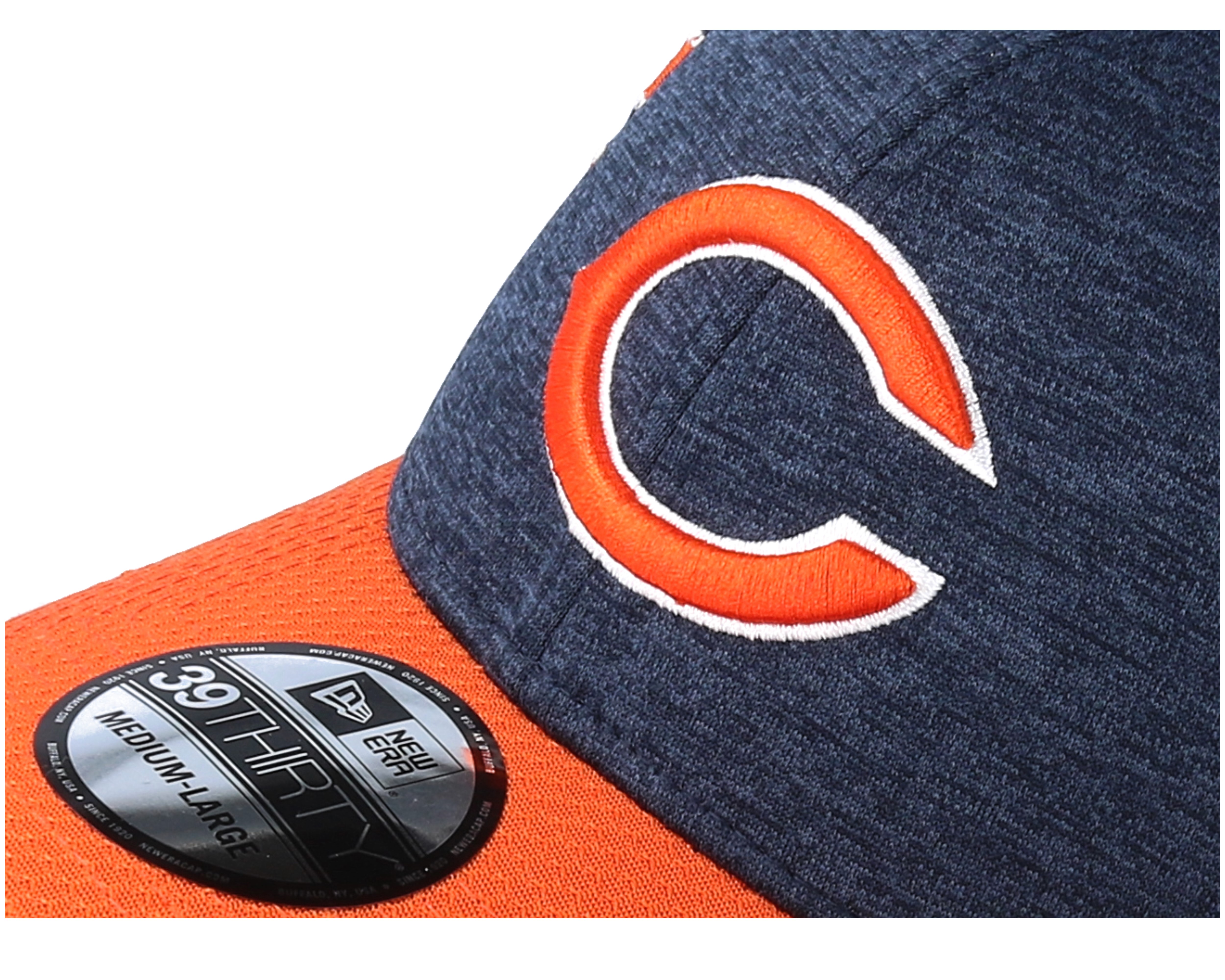 Chicago Bears 39Thirty On Field Navy/Orange Flexfit - New Era caps ...