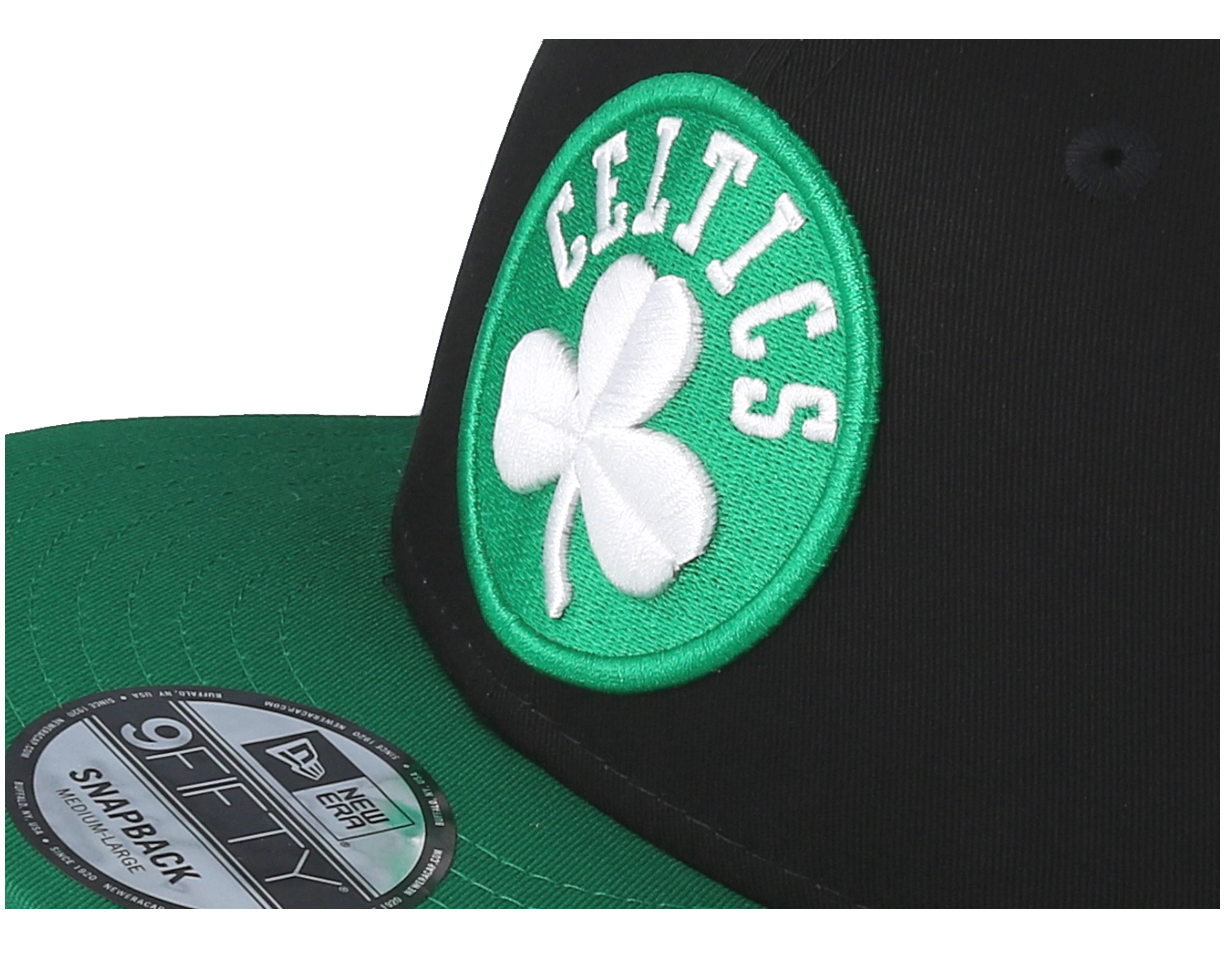 Boston Celtics Contrast Team 9Fifty Black/Green Snapback - New Era caps ...