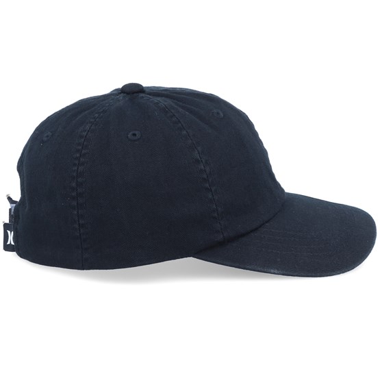 O&O Boxed Washed Black Adjustable - Hurley caps - Hatstoreworld.com