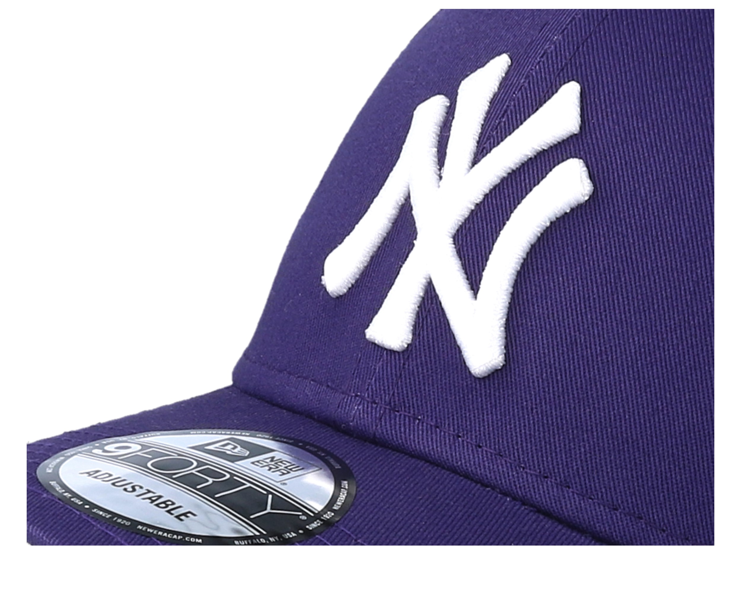 New York Yankees League Essential 9Forty Purple/White Adjustable - New ...