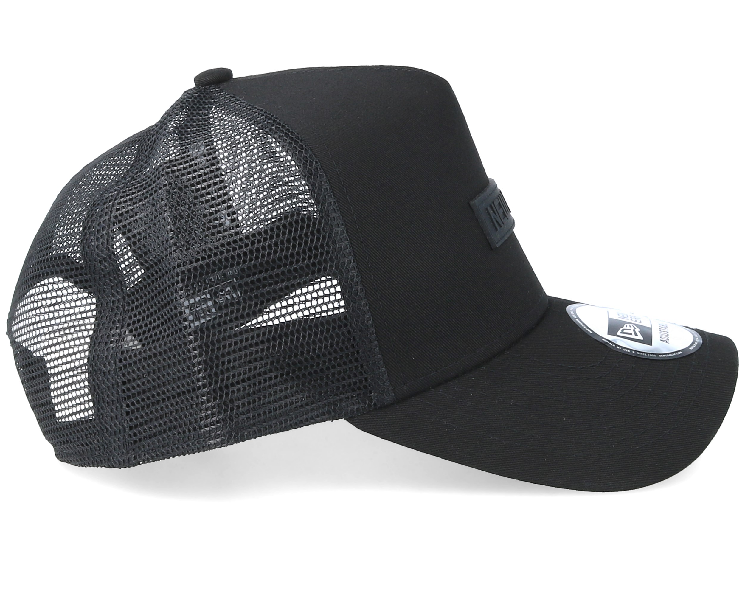 Tech Trucker Black/Black/Black Trucker - New Era caps - Hatstoreworld.com