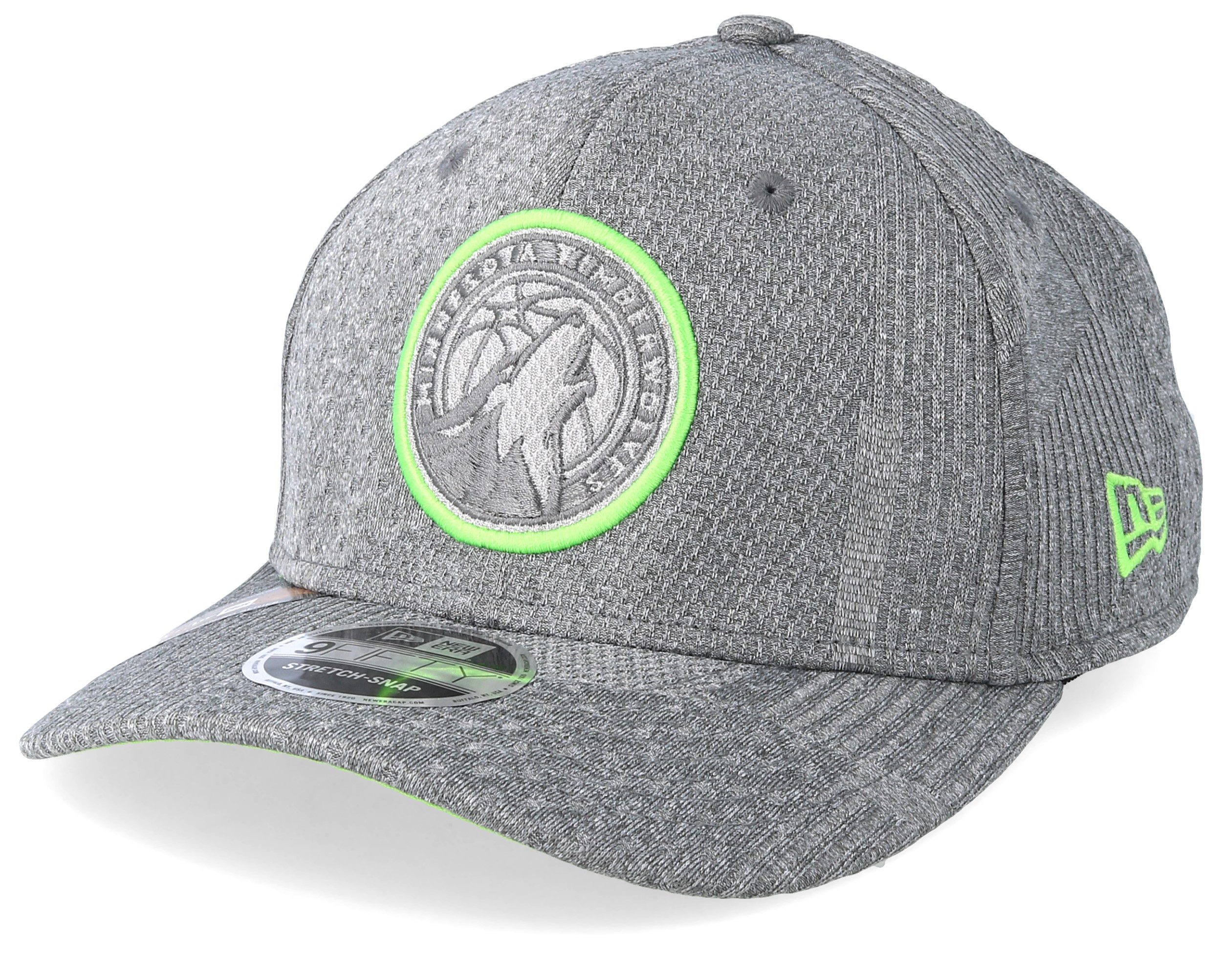 Minnesota Timberwolves Training Series 9Fifty Stretch-Snap Dark Grey ...