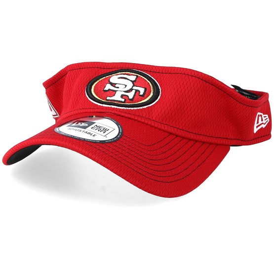 San Francisco 49ers On Field 19 Red Visor - New Era caps ...