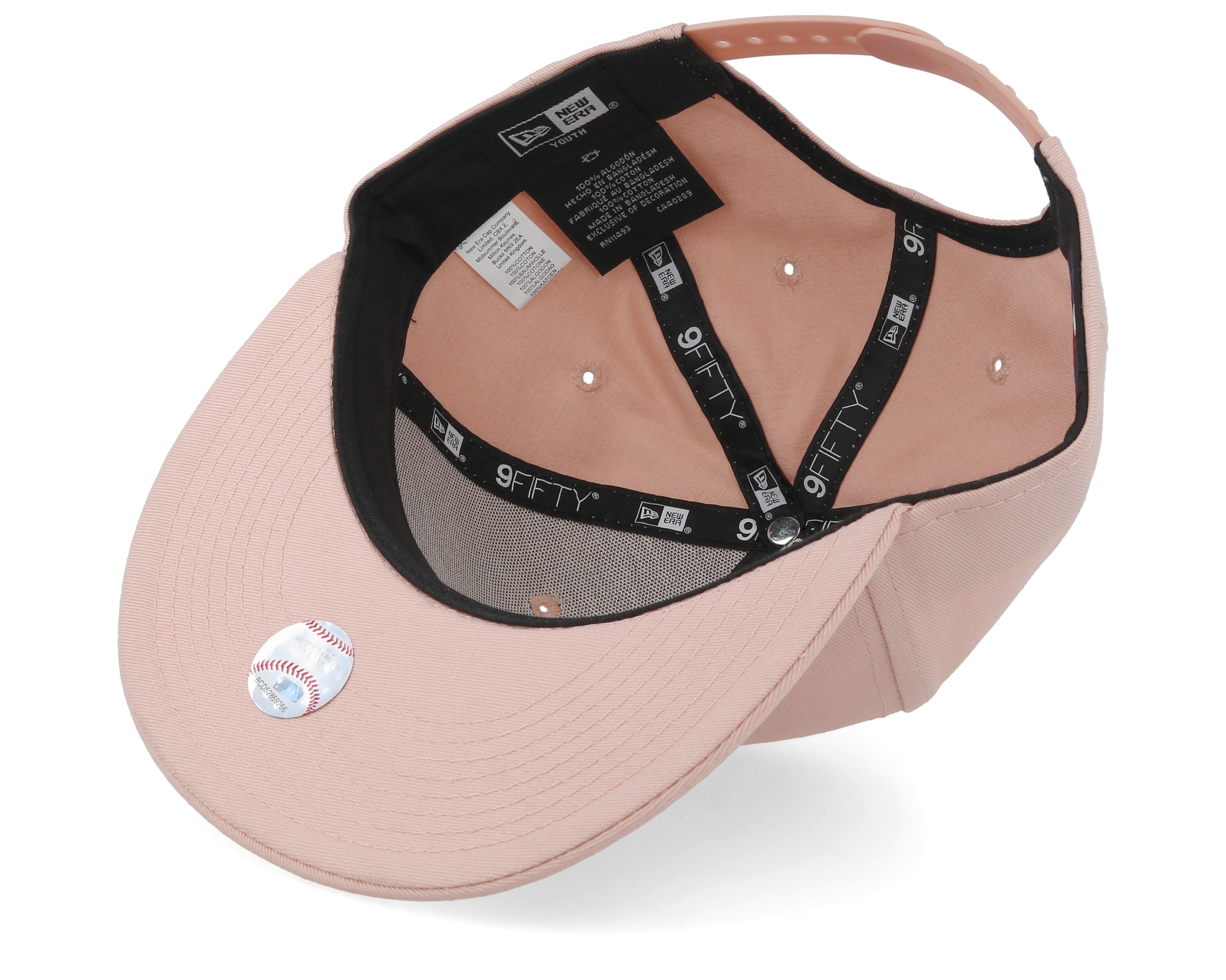 Kids New York Yankees League Essential 9Fifity Pink/White Snapback ...