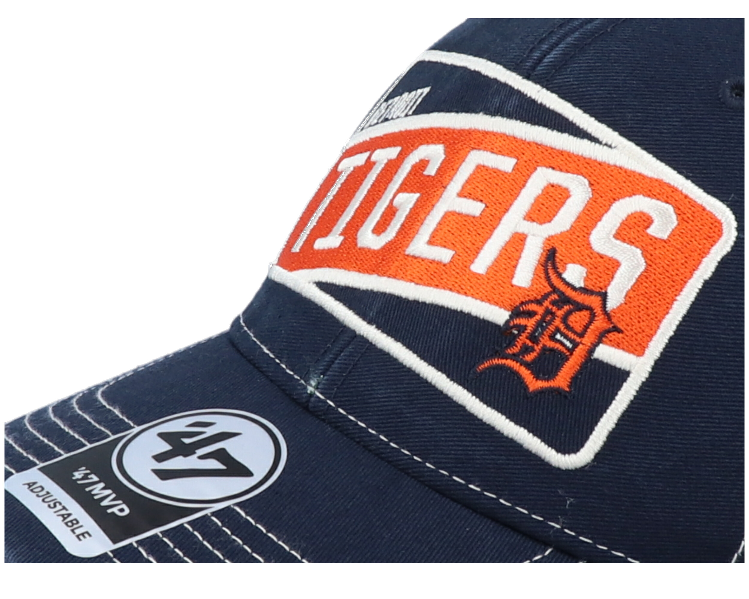 Detroit Tigers Slash Patch Mvp Navy/White Trucker - 47 Brand caps ...