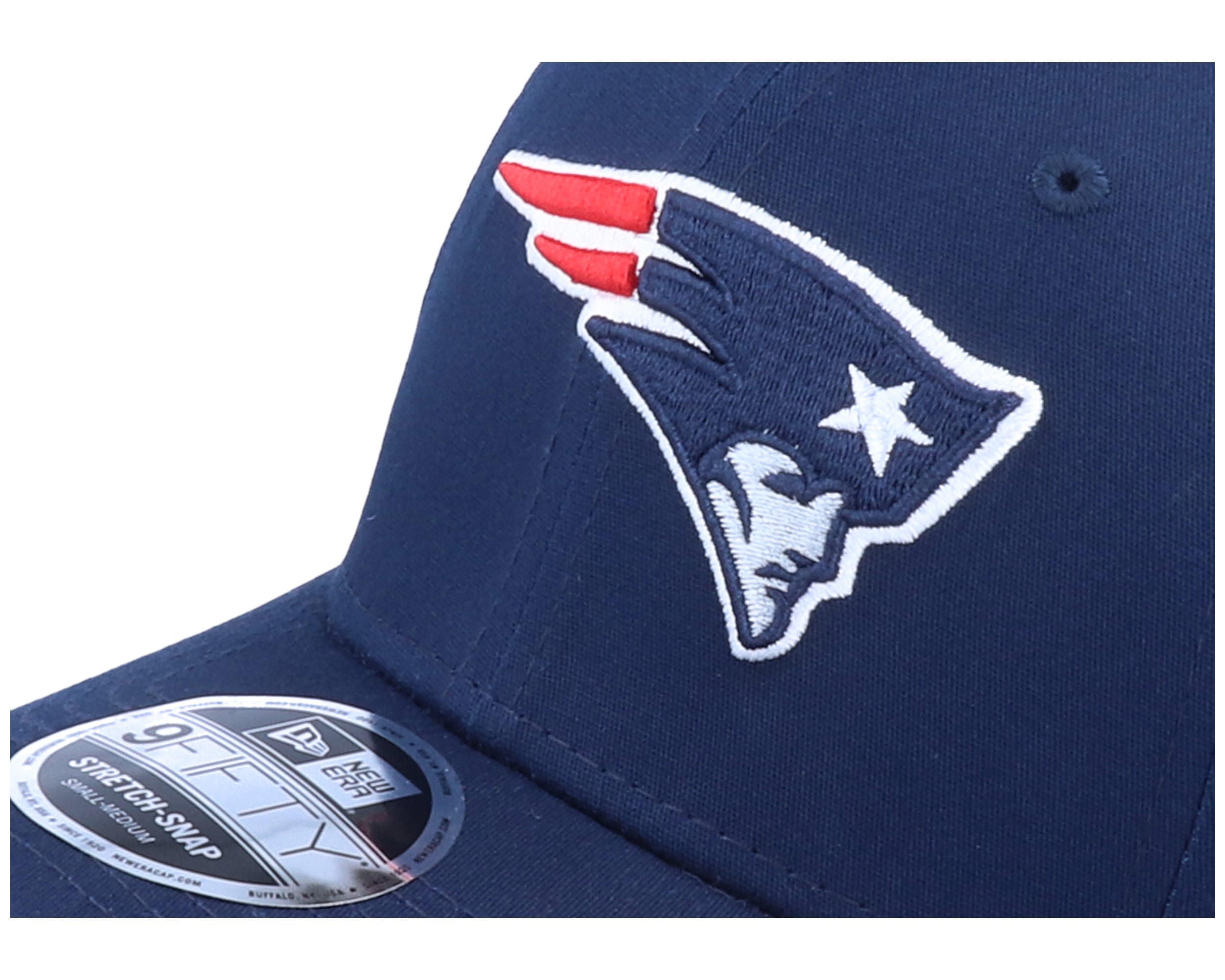 New England Patriots 9Fifty Team Stretch Snap Navy Adjustable - New Era ...