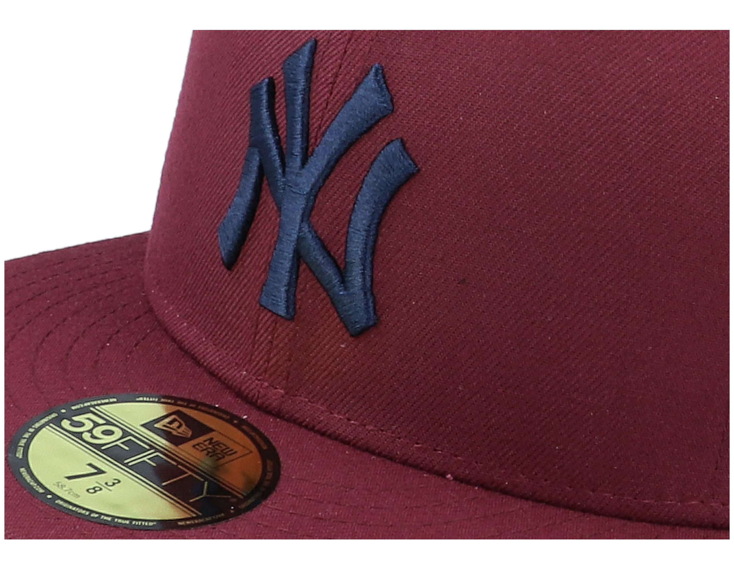 New York Yankees Mlb 59Fifty Maroon/Navy Fitted - New Era caps ...