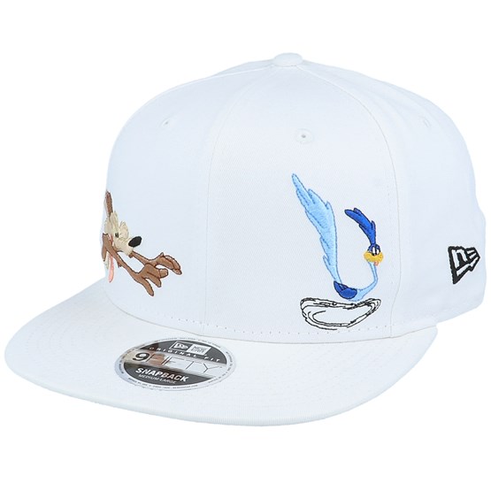 Looney Tunes Chase 9Fifty Road runner White Snapback - New Era caps ...