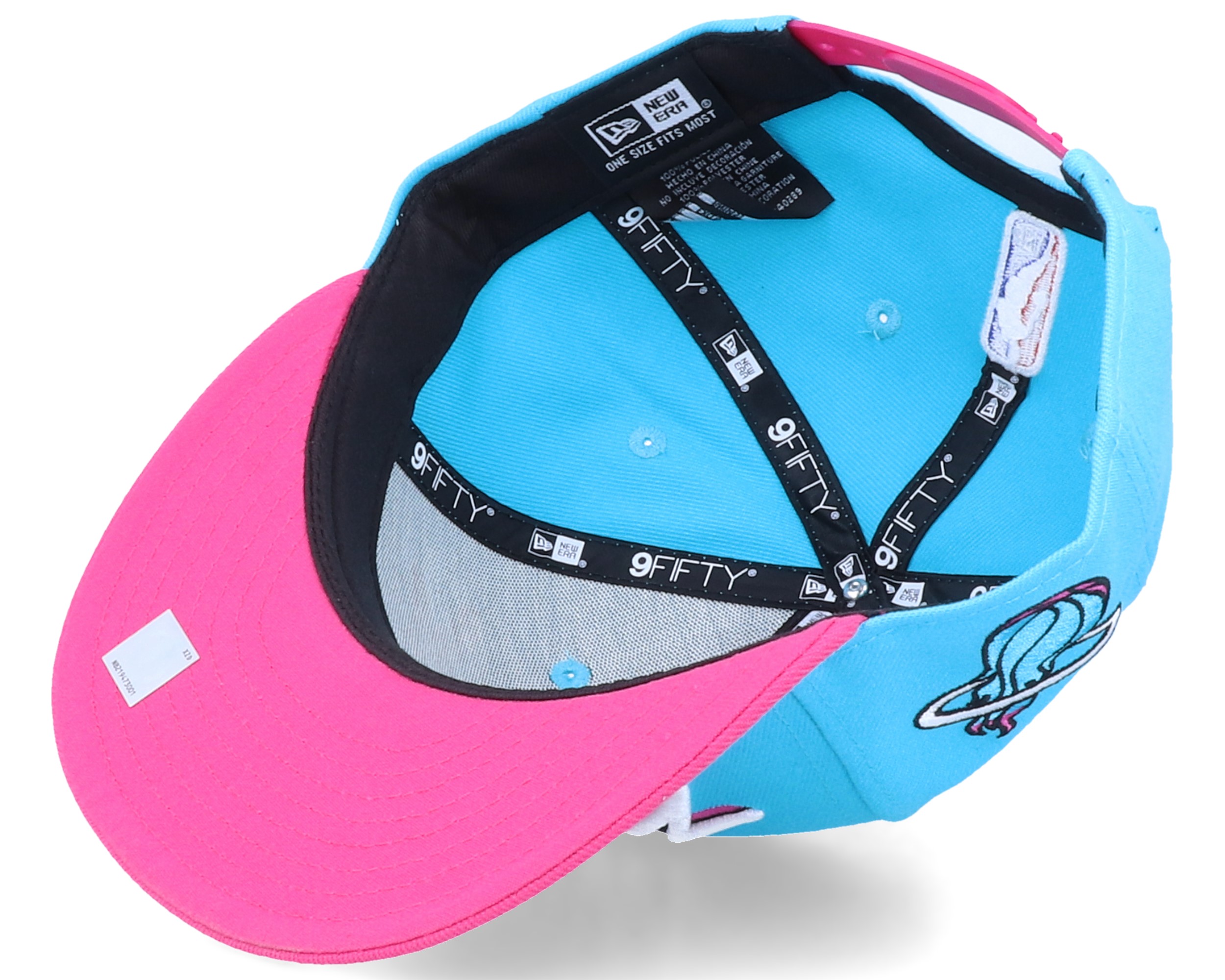 Miami Heat 9Fifty Light Blue/Pink Snapback - New Era caps ...