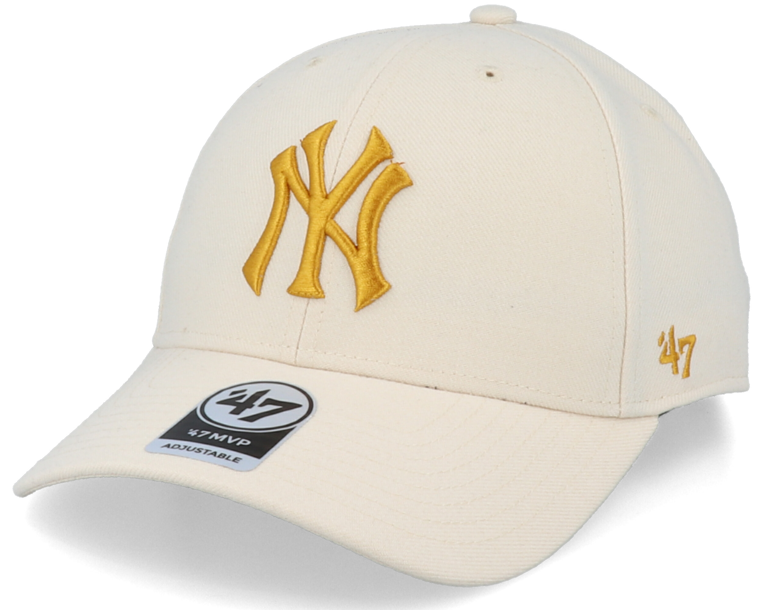 New York Yankees Mvp Natural/Gold Adjustable - 47 Brand caps ...