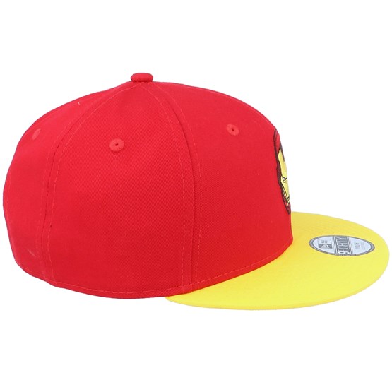 Kids 9Fifty Iroman Red/Yellow Snapback - New Era caps - Hatstoreworld.com