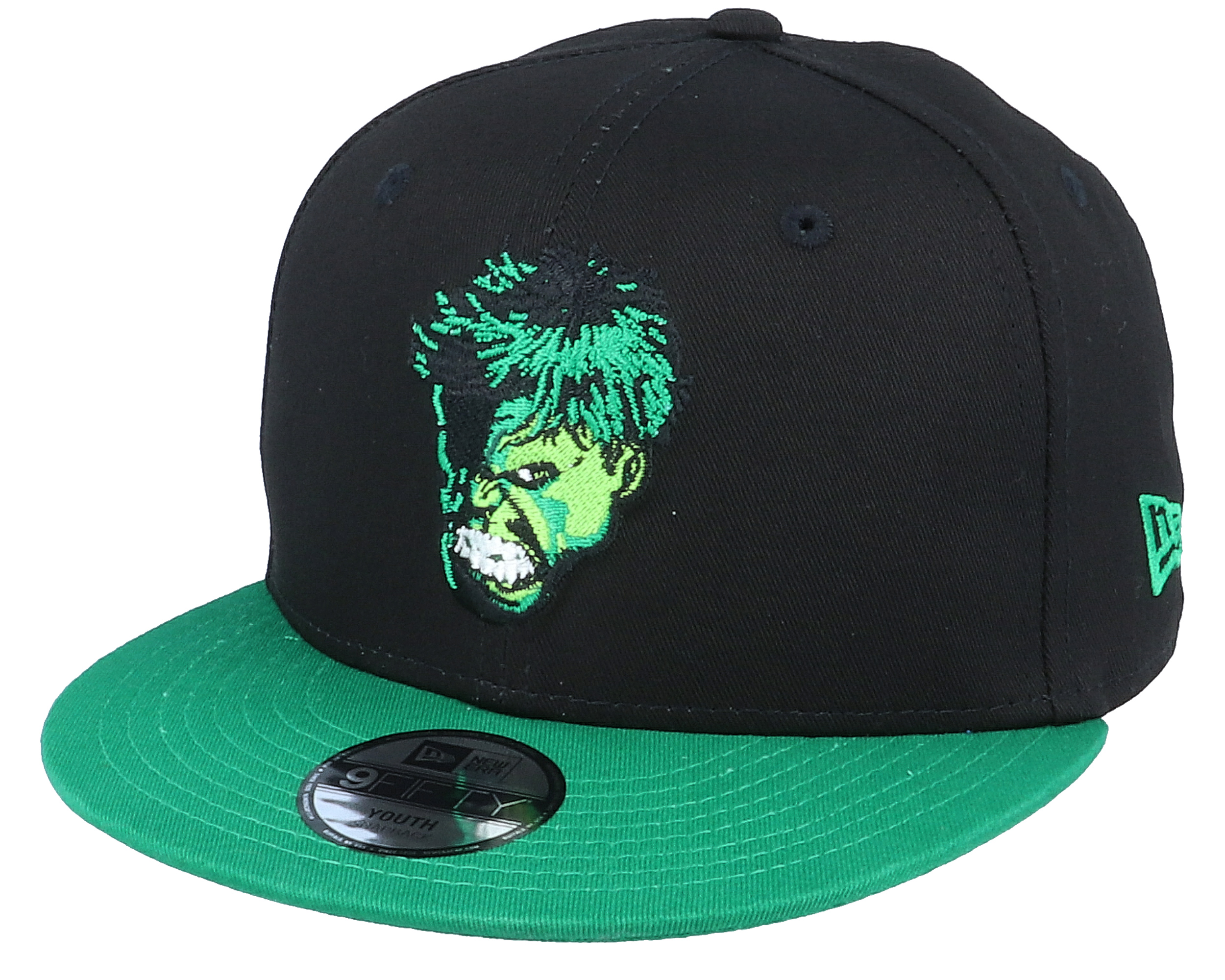 Kids Marvel 9Fifty Hulk Black/Green Snapback - New Era caps ...